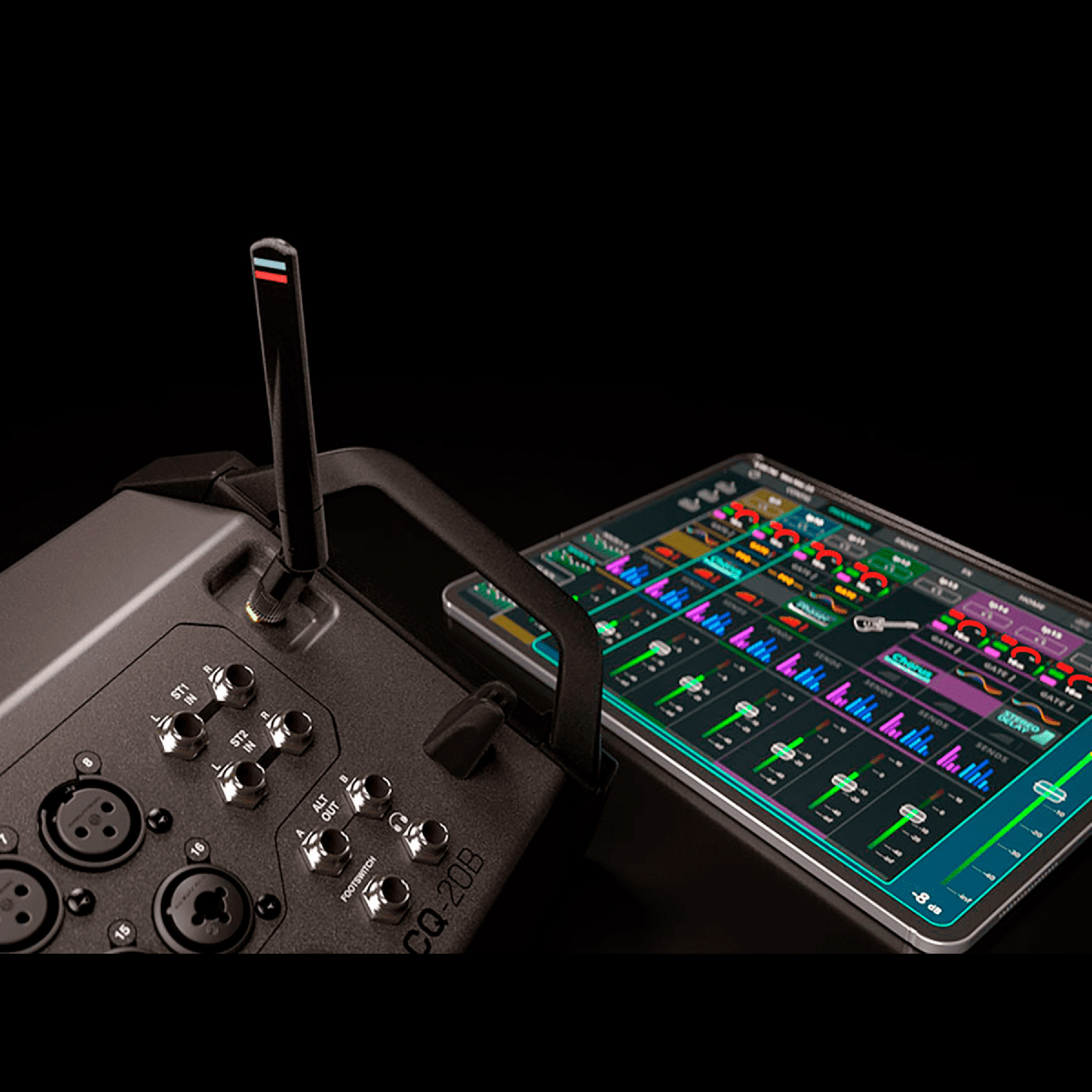 Allen & Heath CQ-20B - Console de mixage numérique SonoVente.com