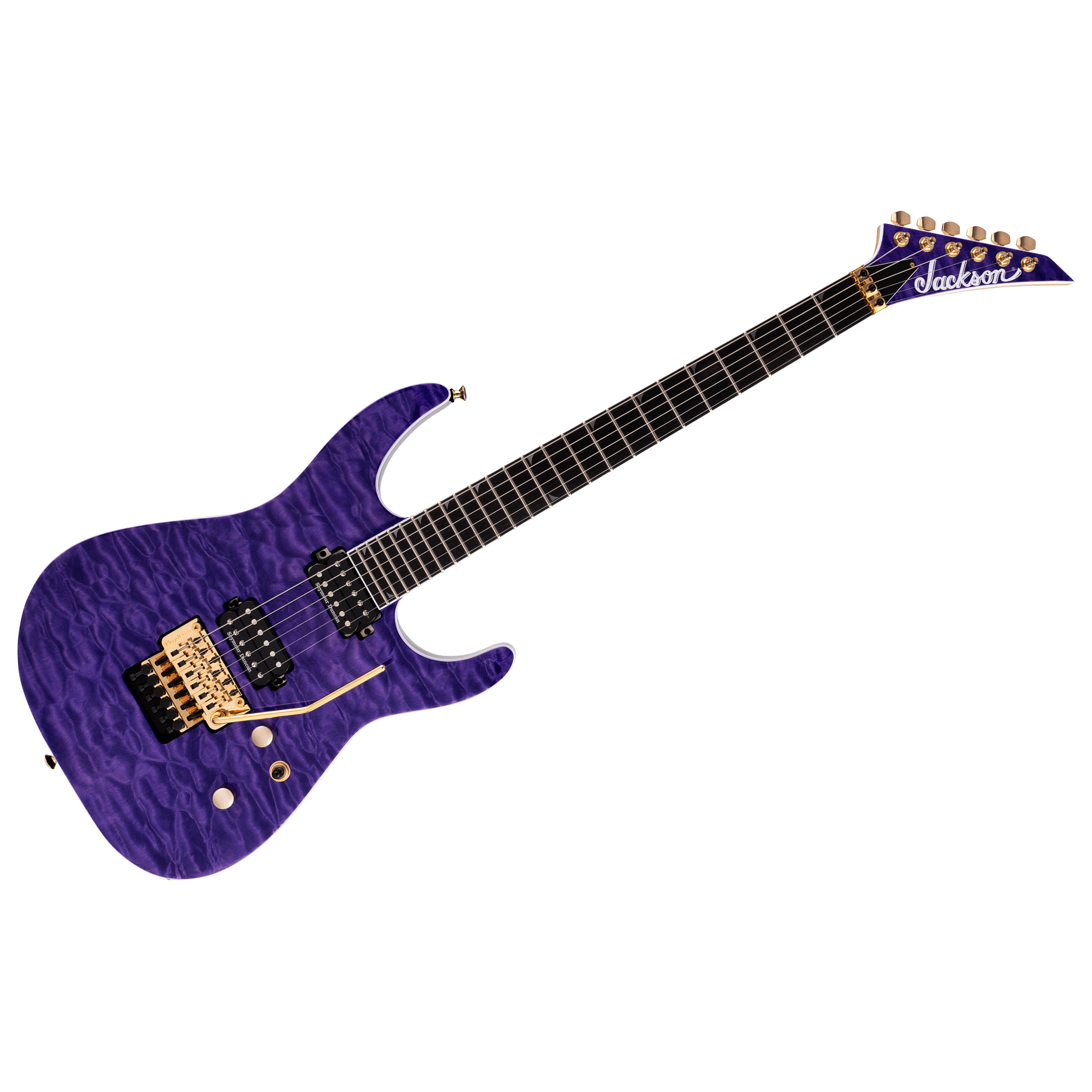 Jackson Pro Series Soloist SL2Q MAH Transparent Purple - Guitare métal ...