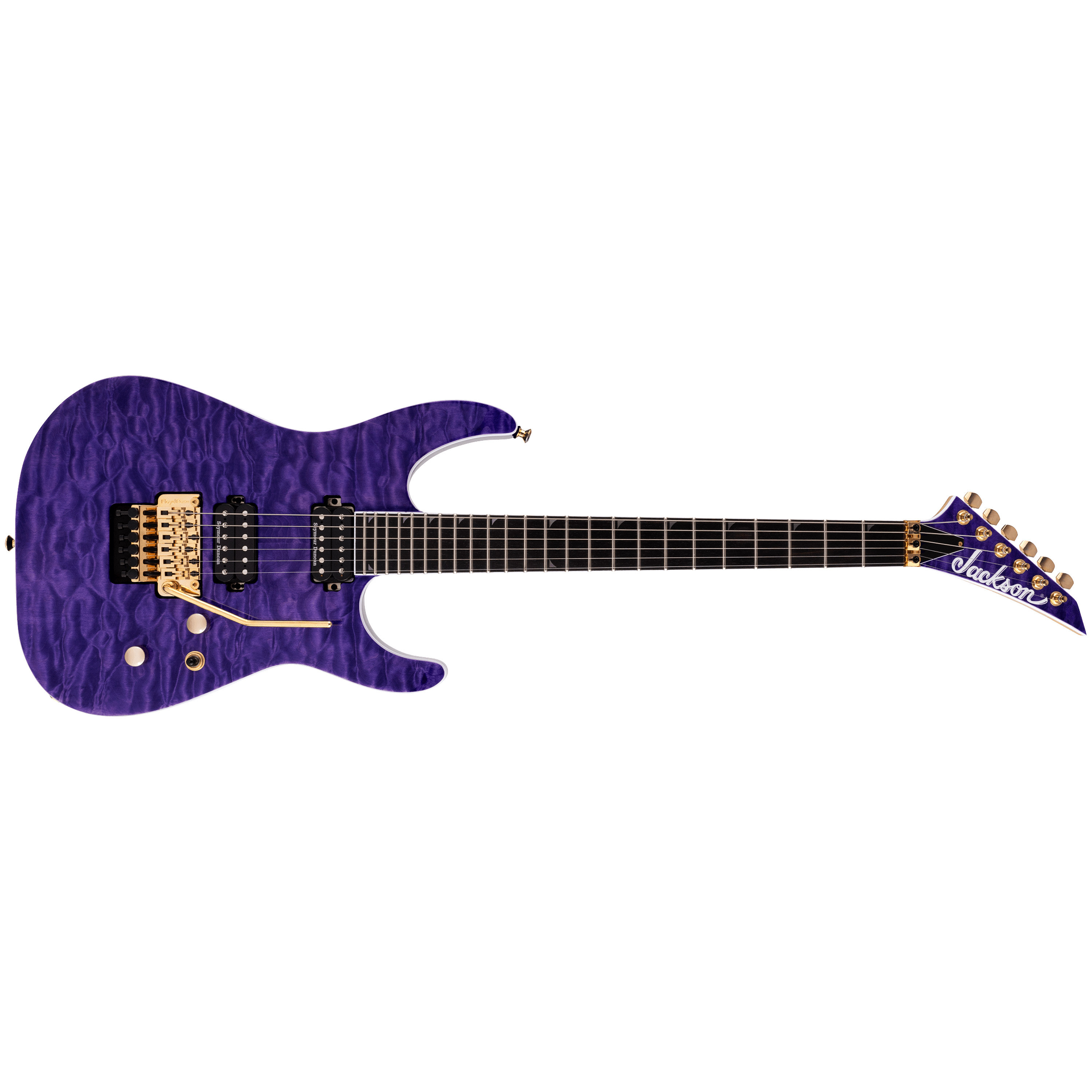 Jackson Pro Series Soloist SL2Q MAH Transparent Purple - Guitare métal ...