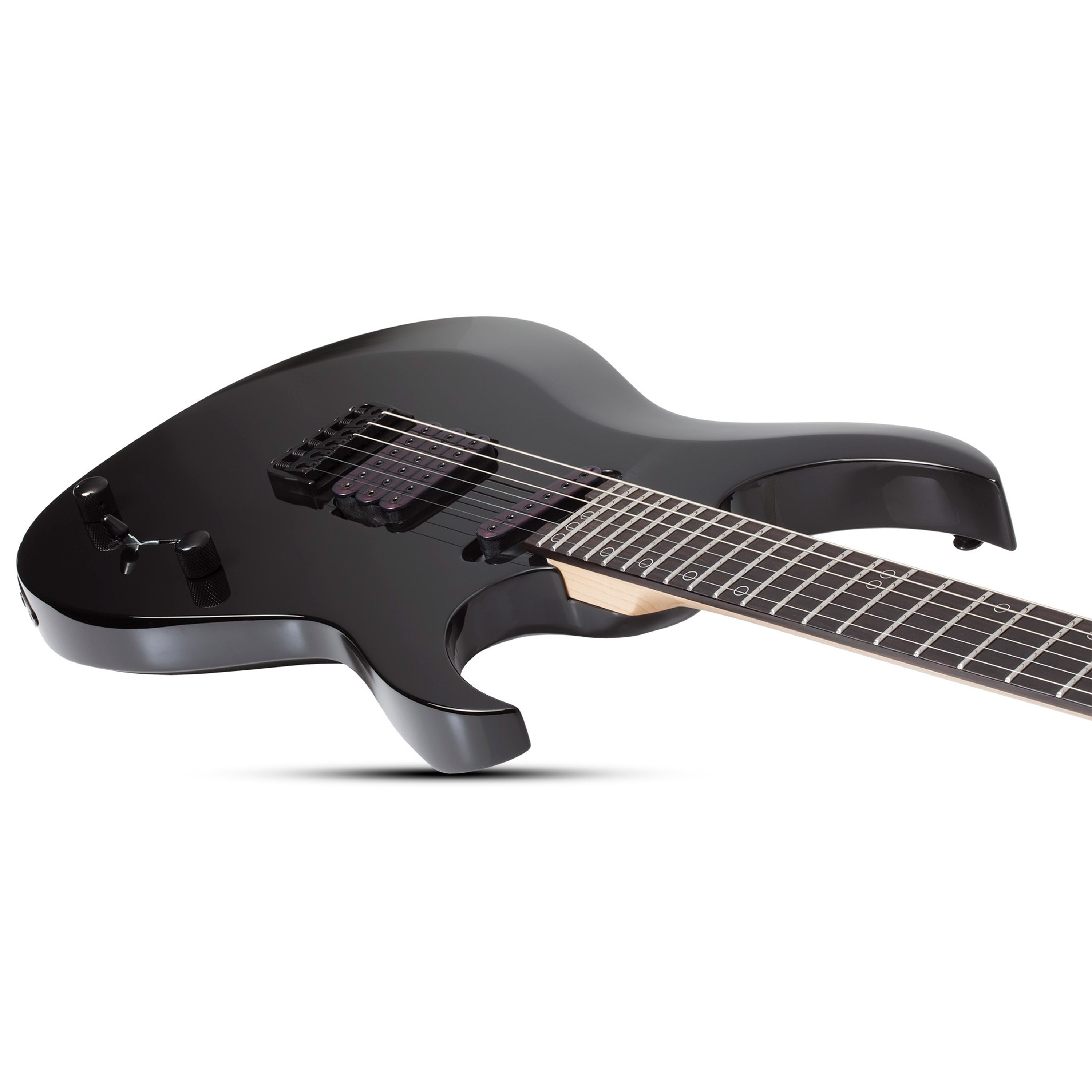 Schecter Sunset-6 Triad Gloss Black - Guitare métal / moderne SonoVente.com