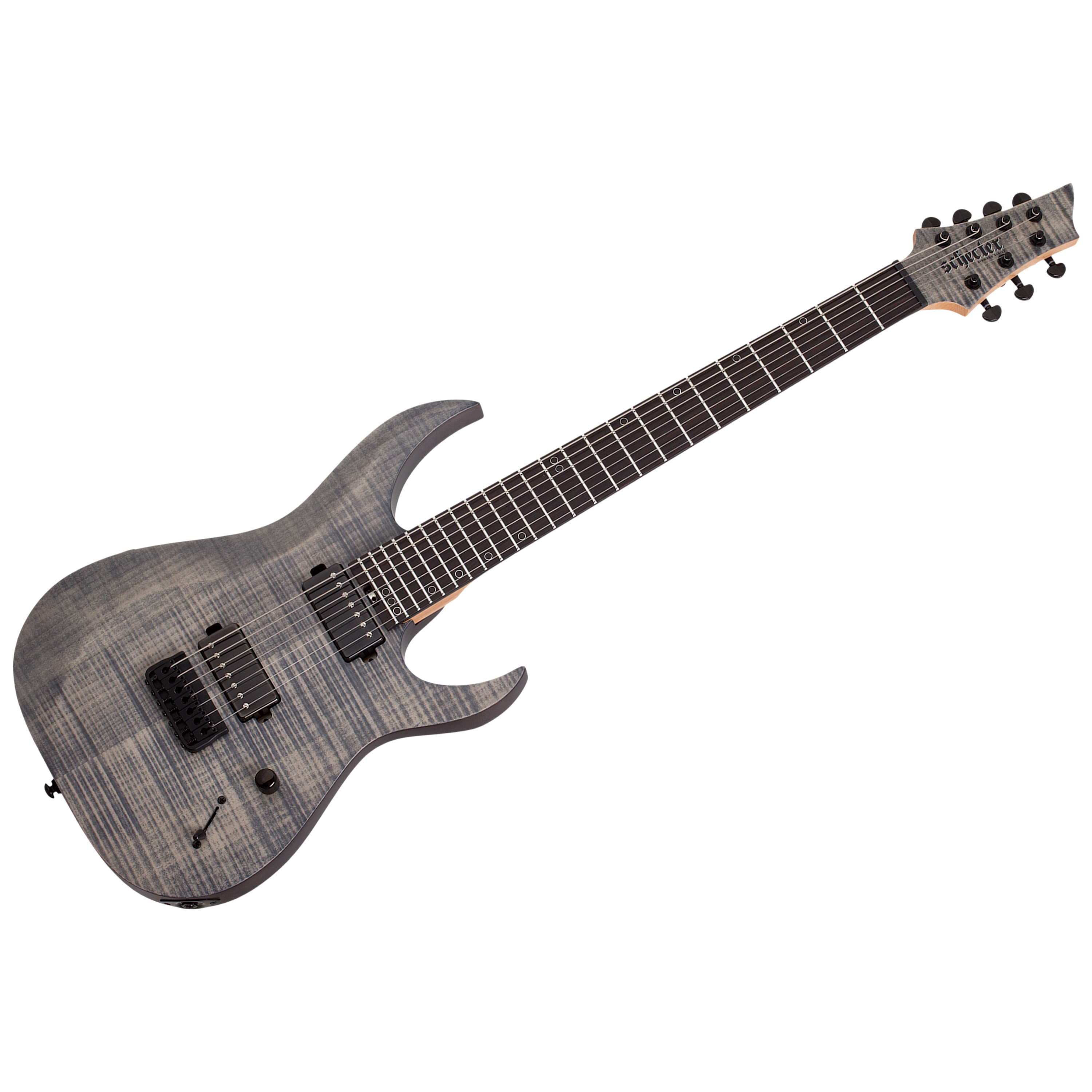 Schecter Sunset-7 Extreme Gray Ghost - Guitare métal / moderne ...
