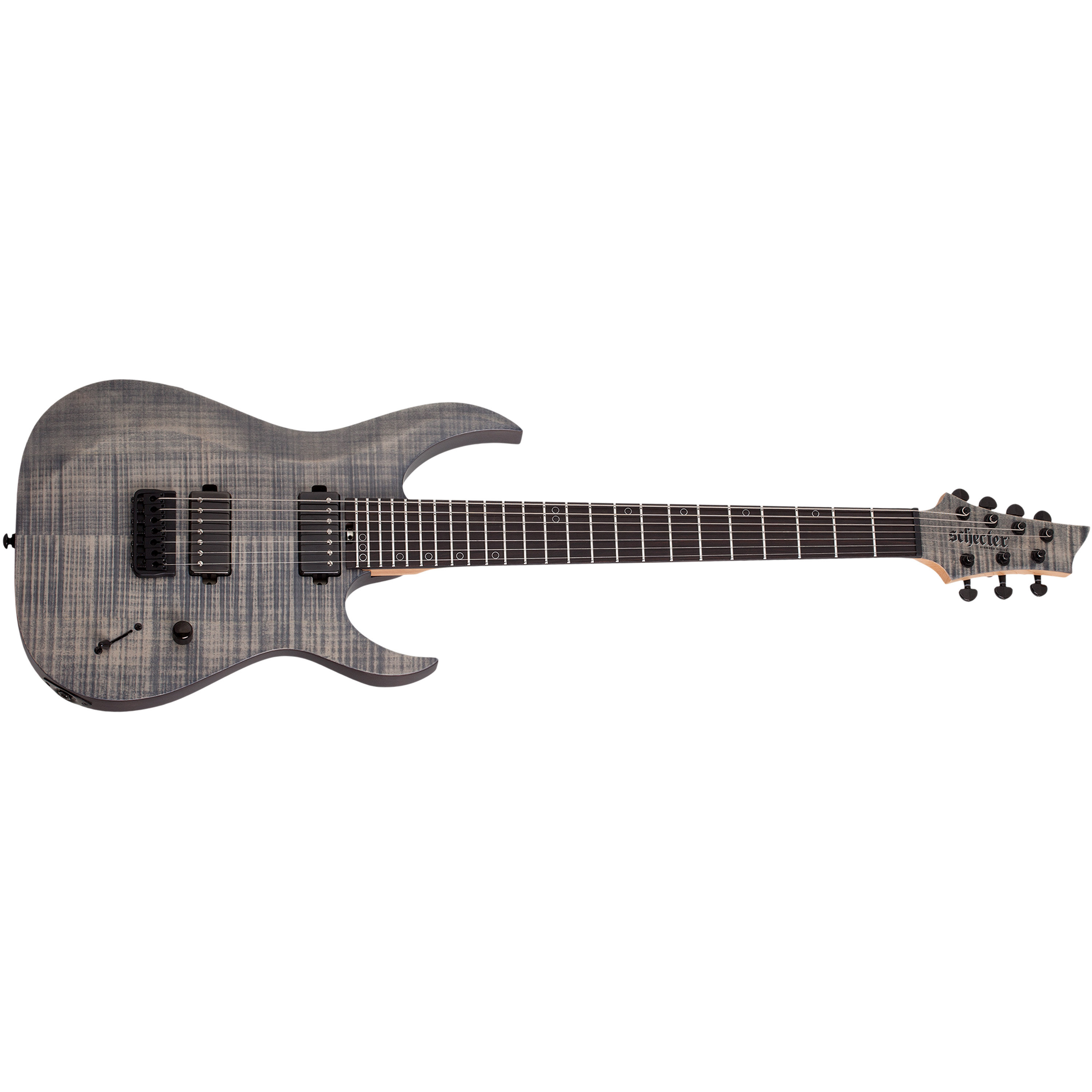 Schecter Sunset-7 Extreme Gray Ghost - Guitare métal / moderne ...