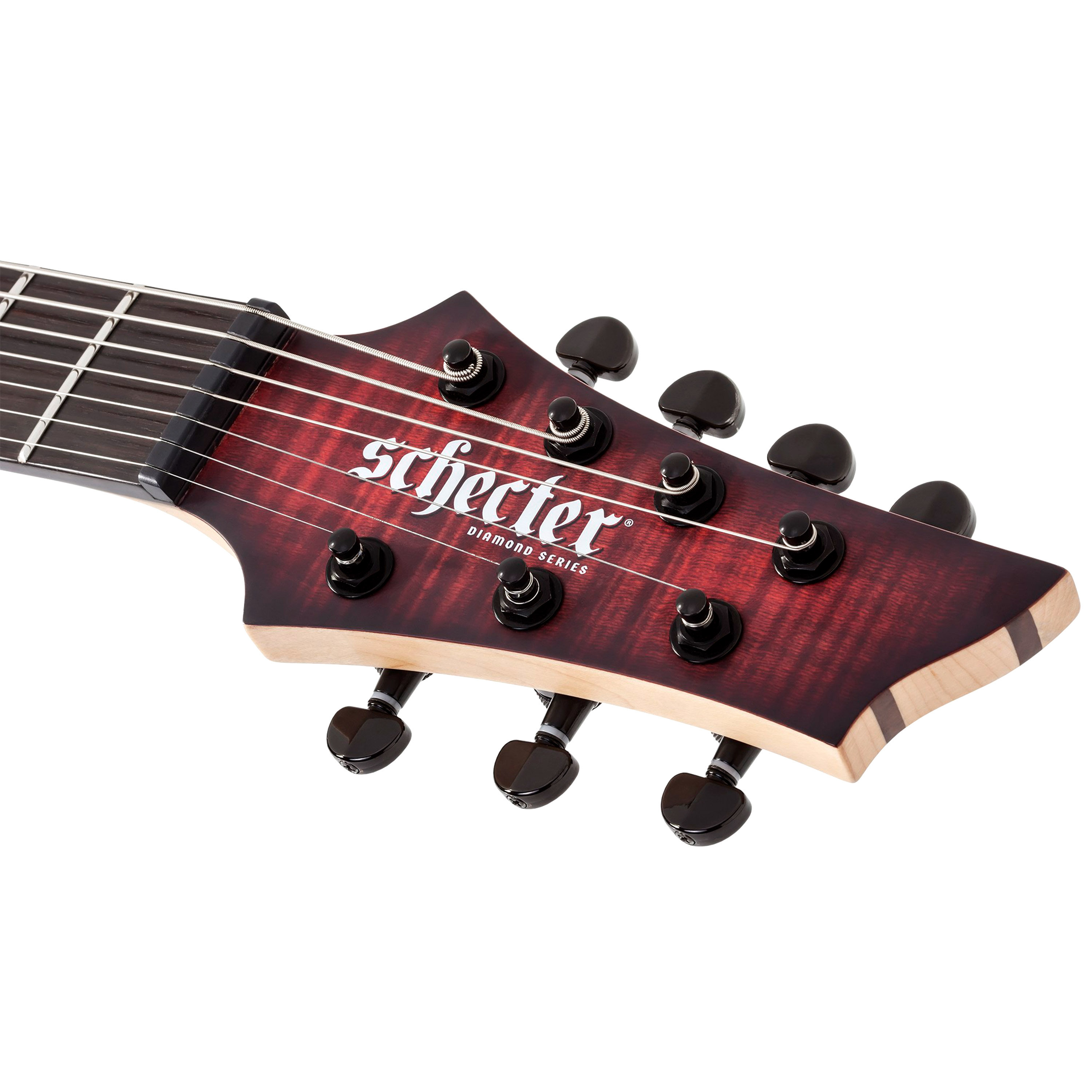 Schecter Sunset-7 Extreme Scarlet Burst - Guitare métal / moderne ...