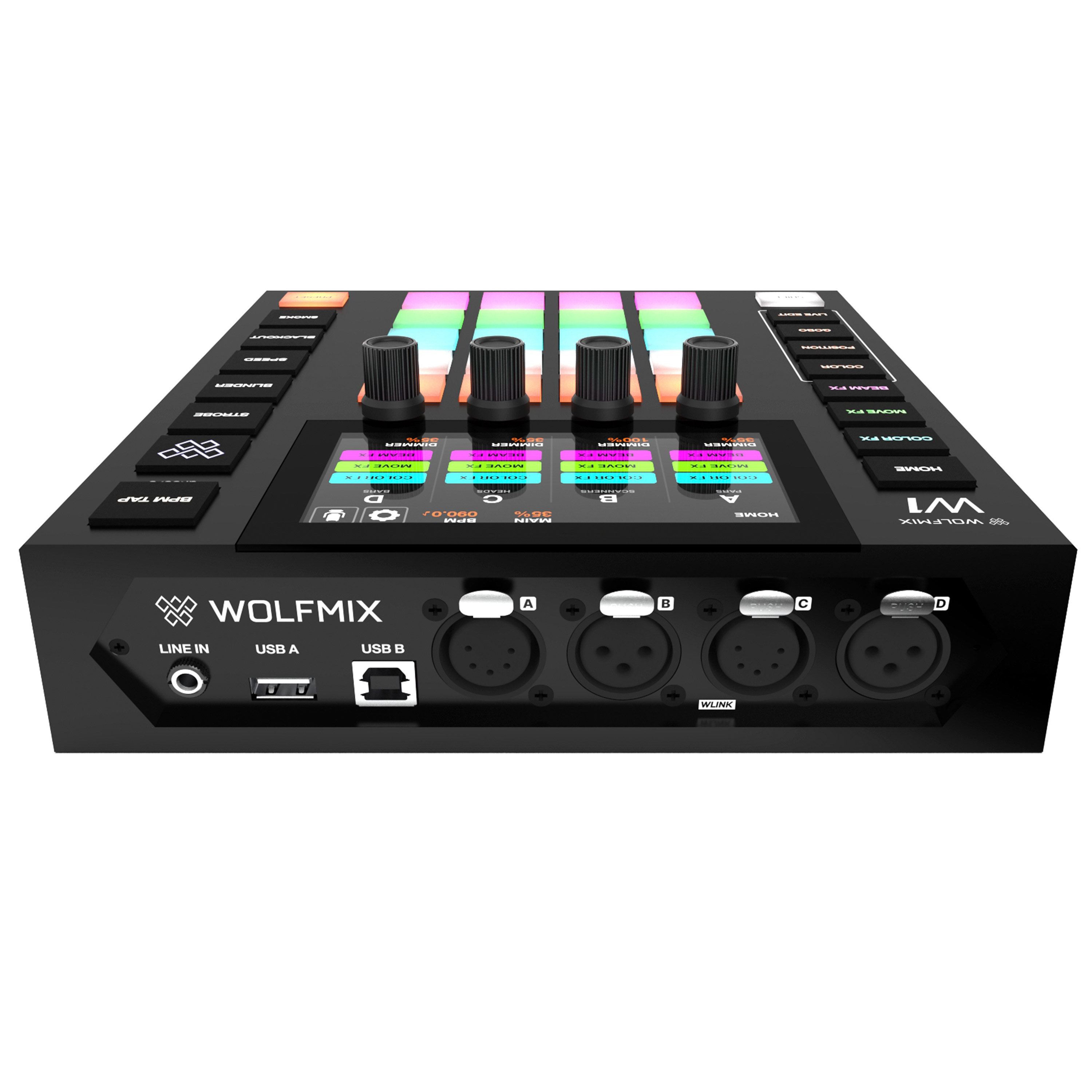 Wolfmix Wolfmix W1 MK2 - Contrôleur DMX SonoVente.com