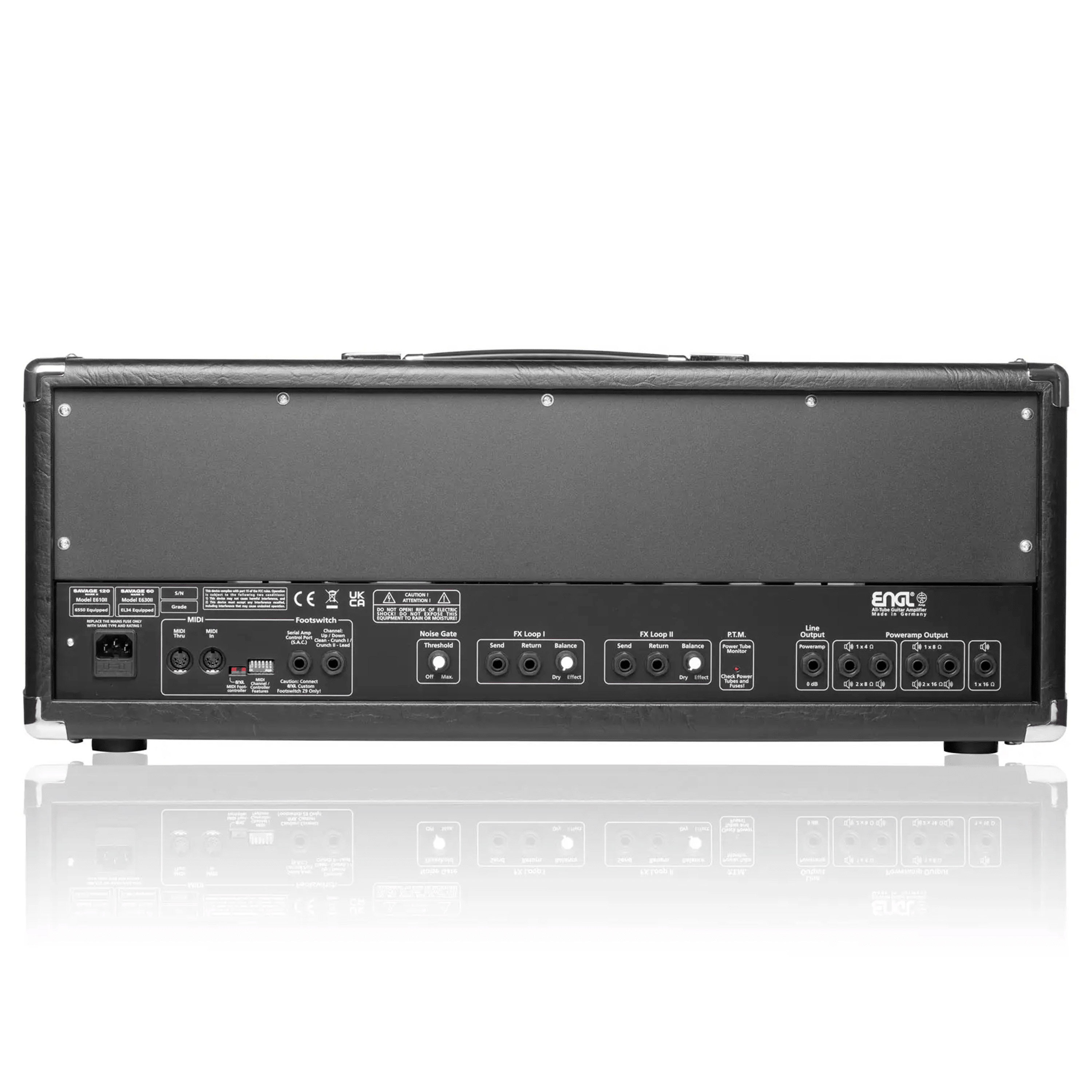 ENGL E630/2 Savage Mark II 60W - Tête d'ampli guitare SonoVente.com
