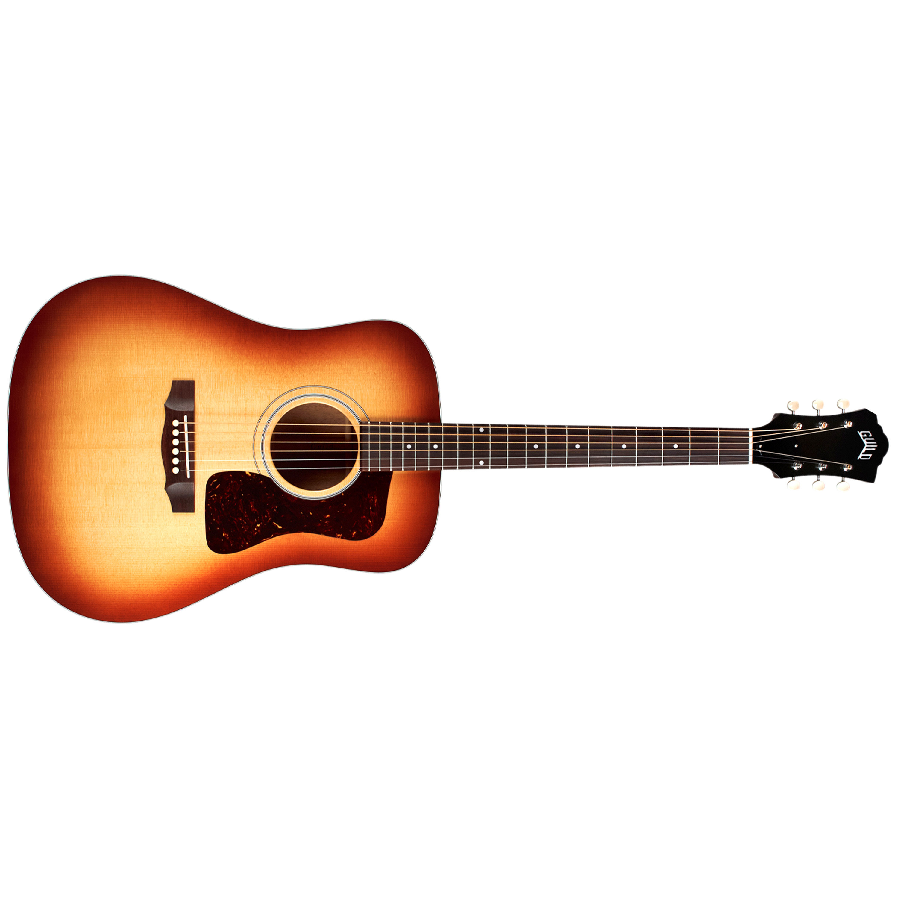 Guild D40 STD Pacific Sunset Burst + étui - Guitare folk SonoVente.com