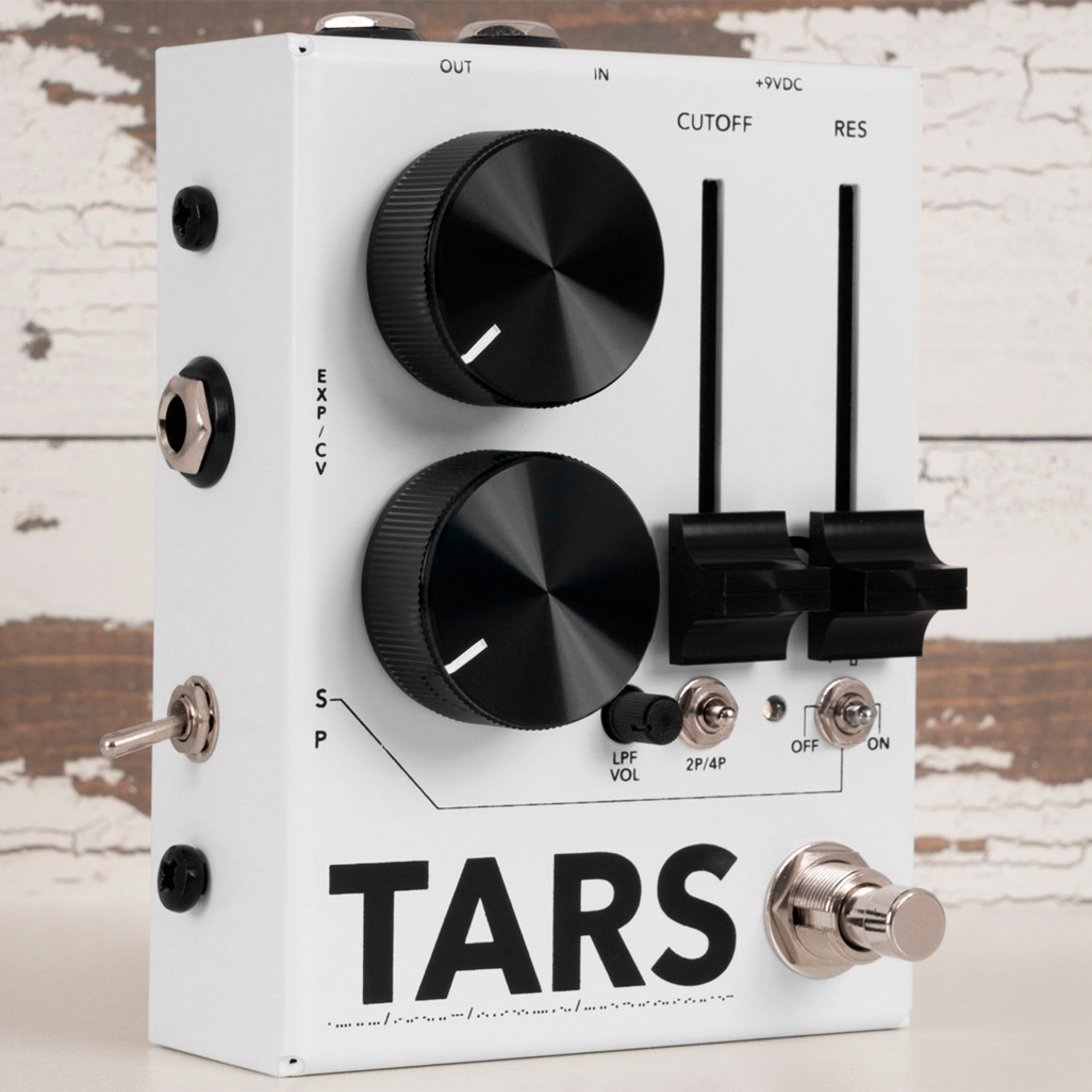 Collision Devices Tars Black On White - Effets guitare électrique ...