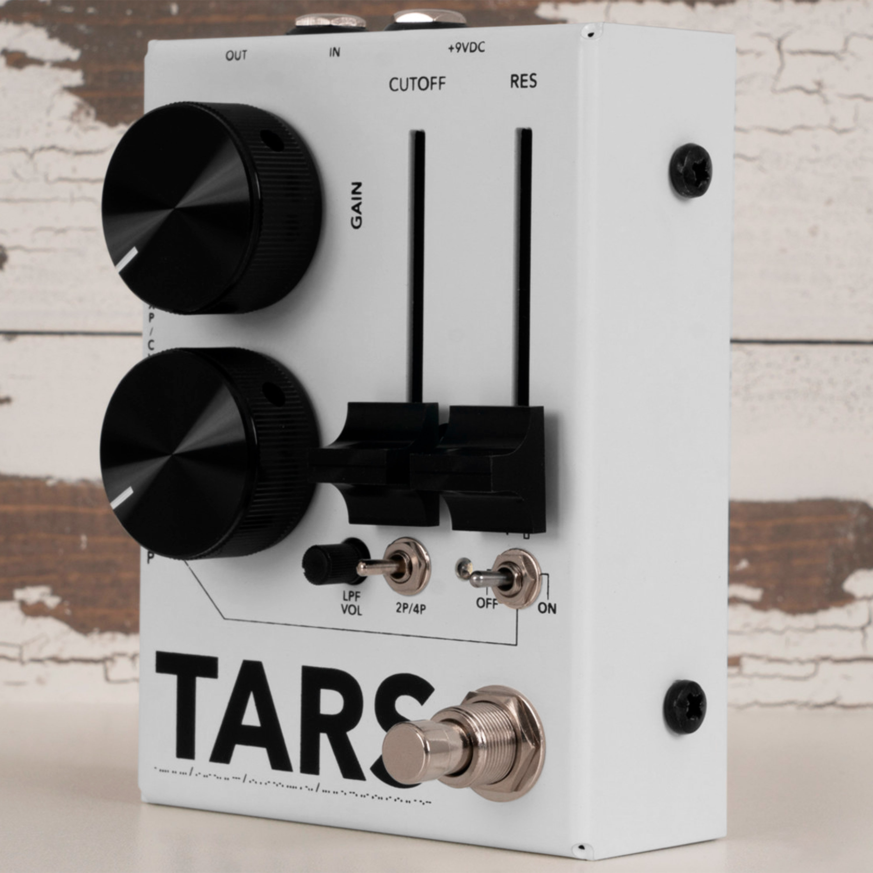 Collision Devices Tars Black On White - Effets guitare électrique ...