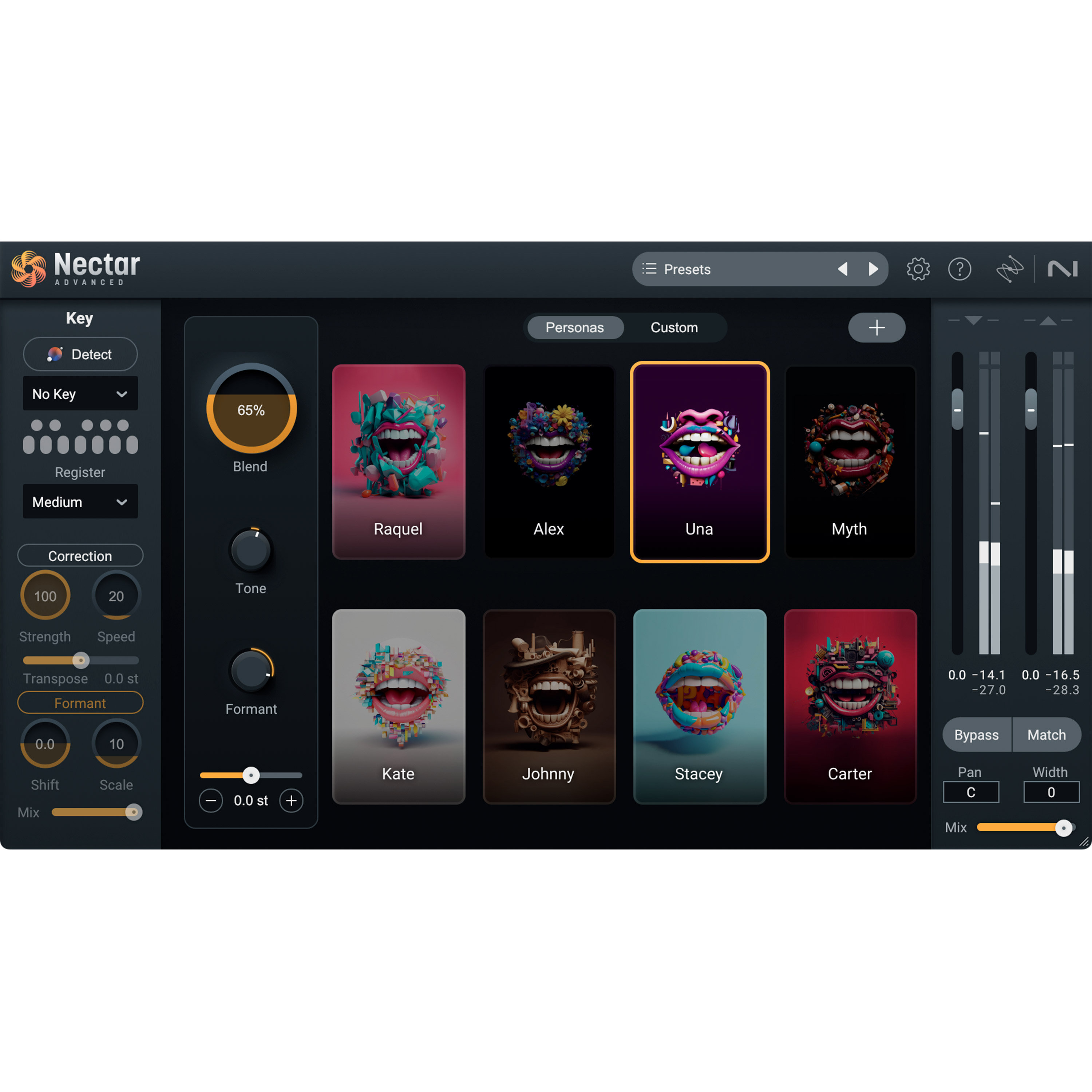 Izotope Nectar 4 Advanced - Logiciel plugins d'effets SonoVente.com