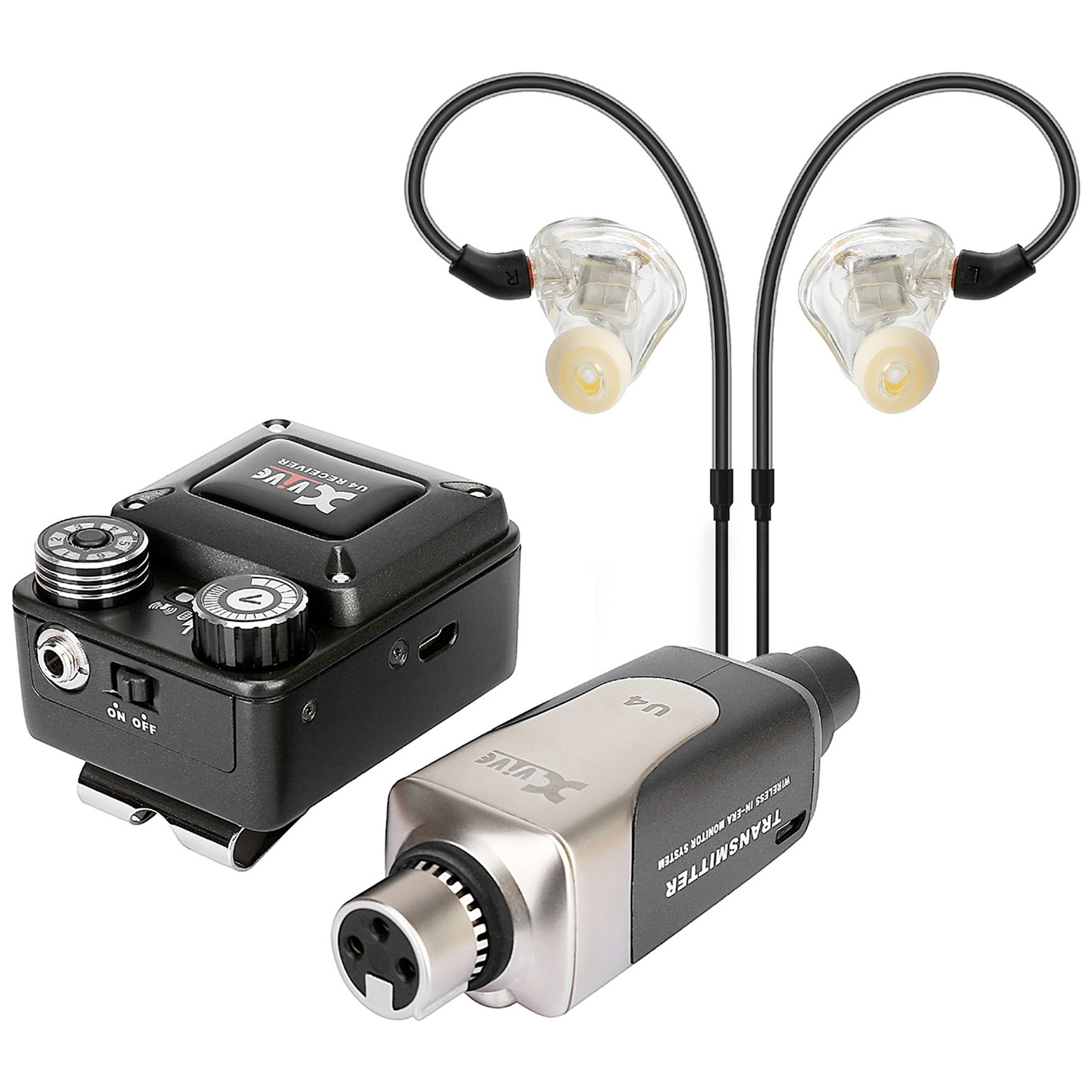 Xvive U4+T9 - Système ear monitor SonoVente.com