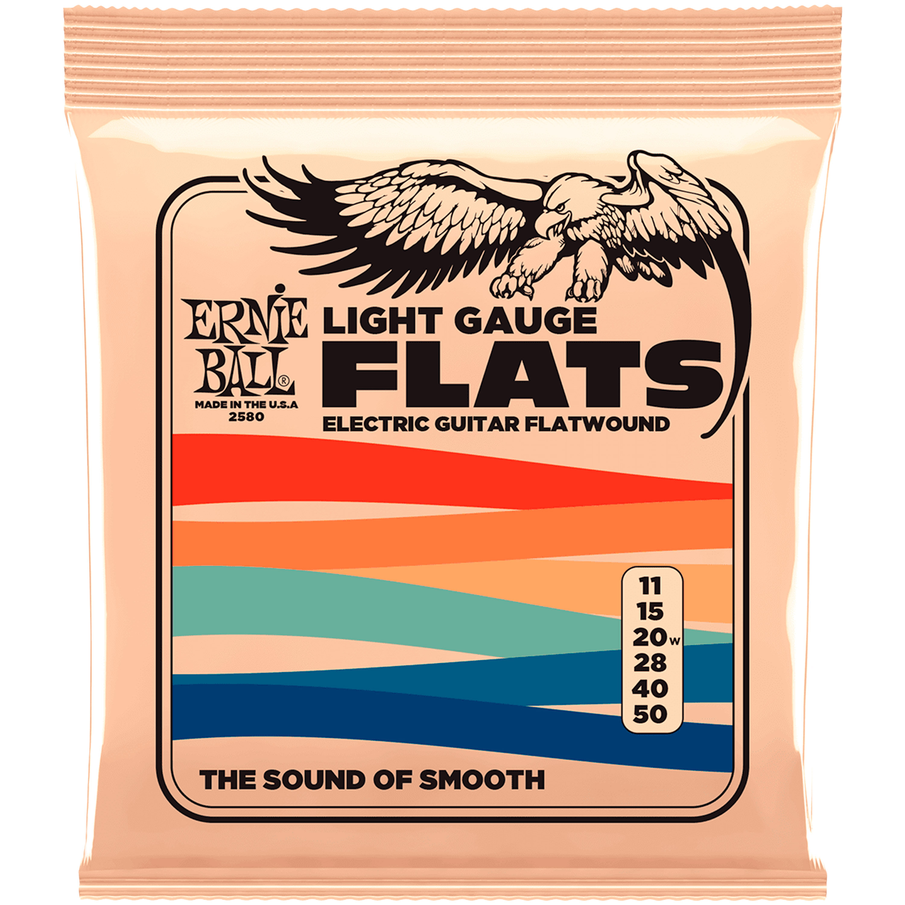 Ernie Ball 2580 Flats Light 11-50 - Cordes guitare SonoVente.com