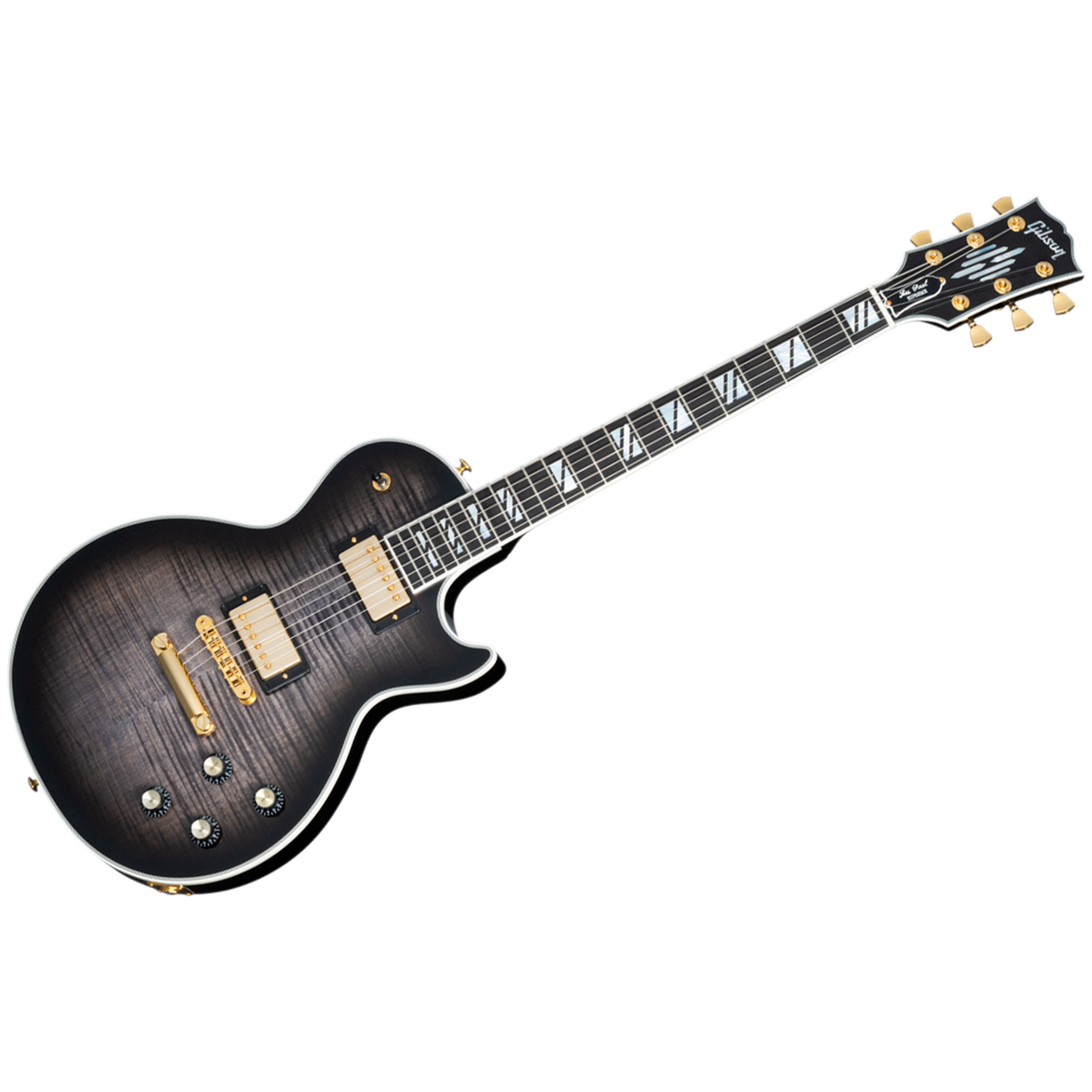 Gibson Les Paul Modern Supreme Trans Ebony Burst - Les Paul Guitar ...