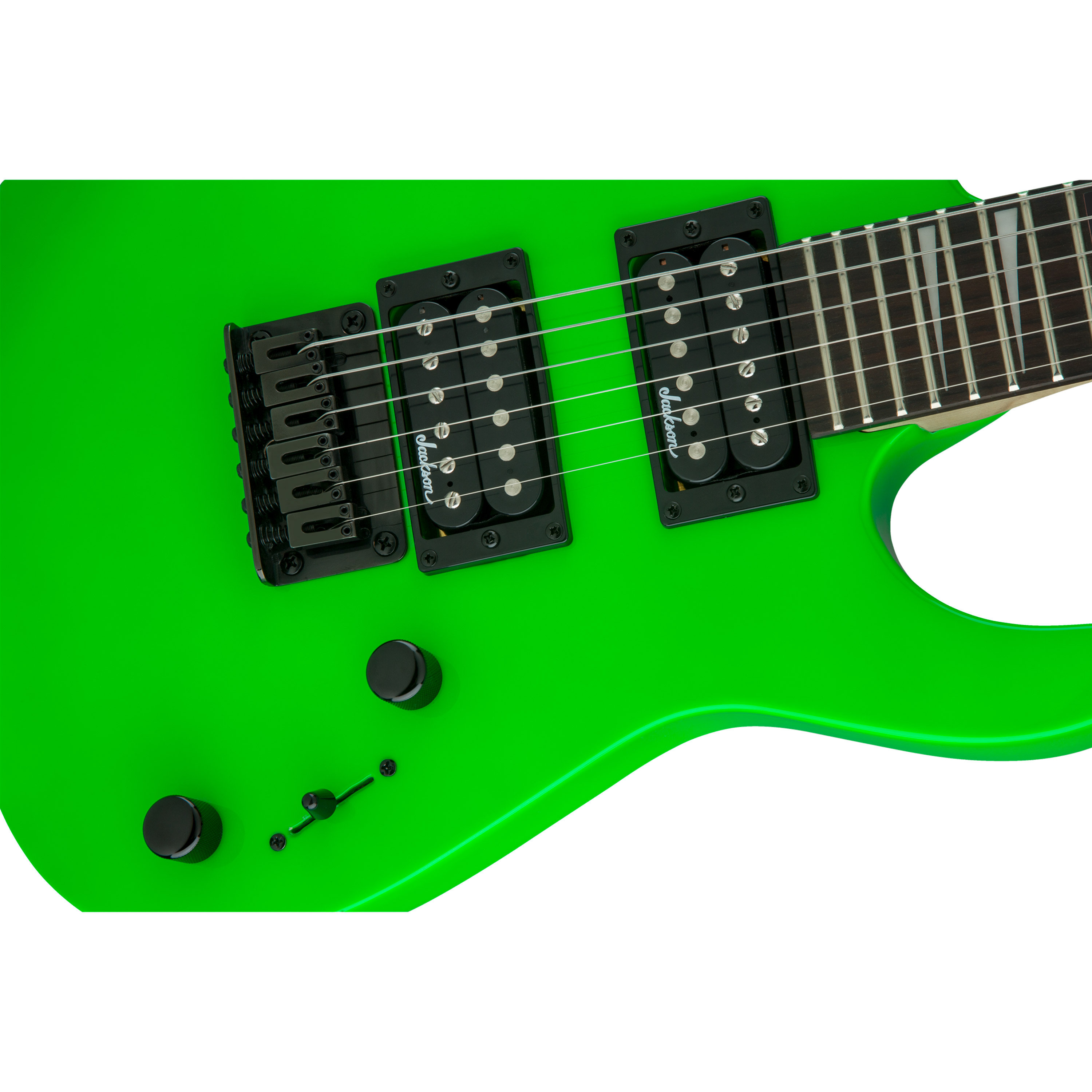 Jackson JS Series Dinky Minion JS1X Neon Green - Guitare métal ...