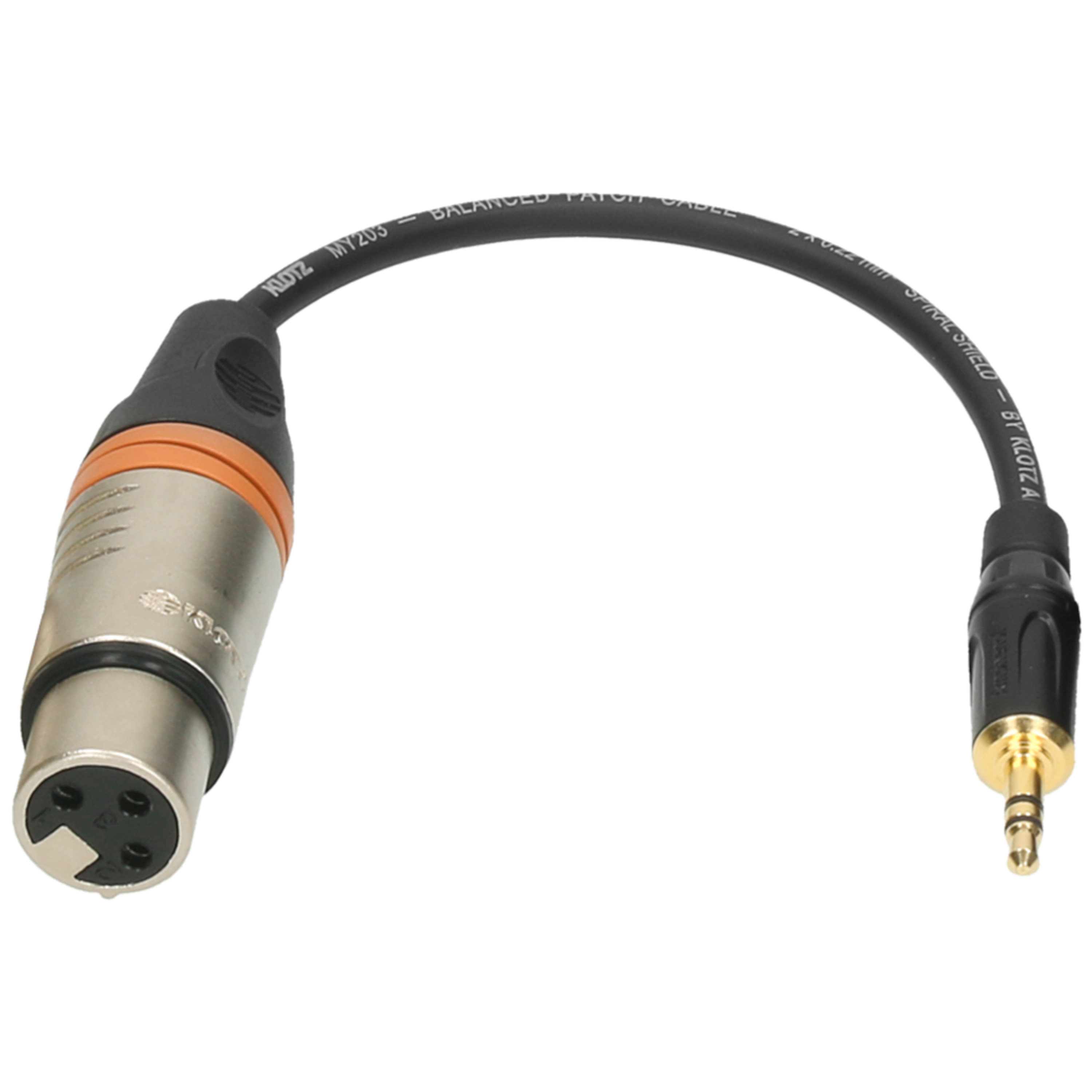 Klotz XLR-FP3.5 - Adaptateur SonoVente.com