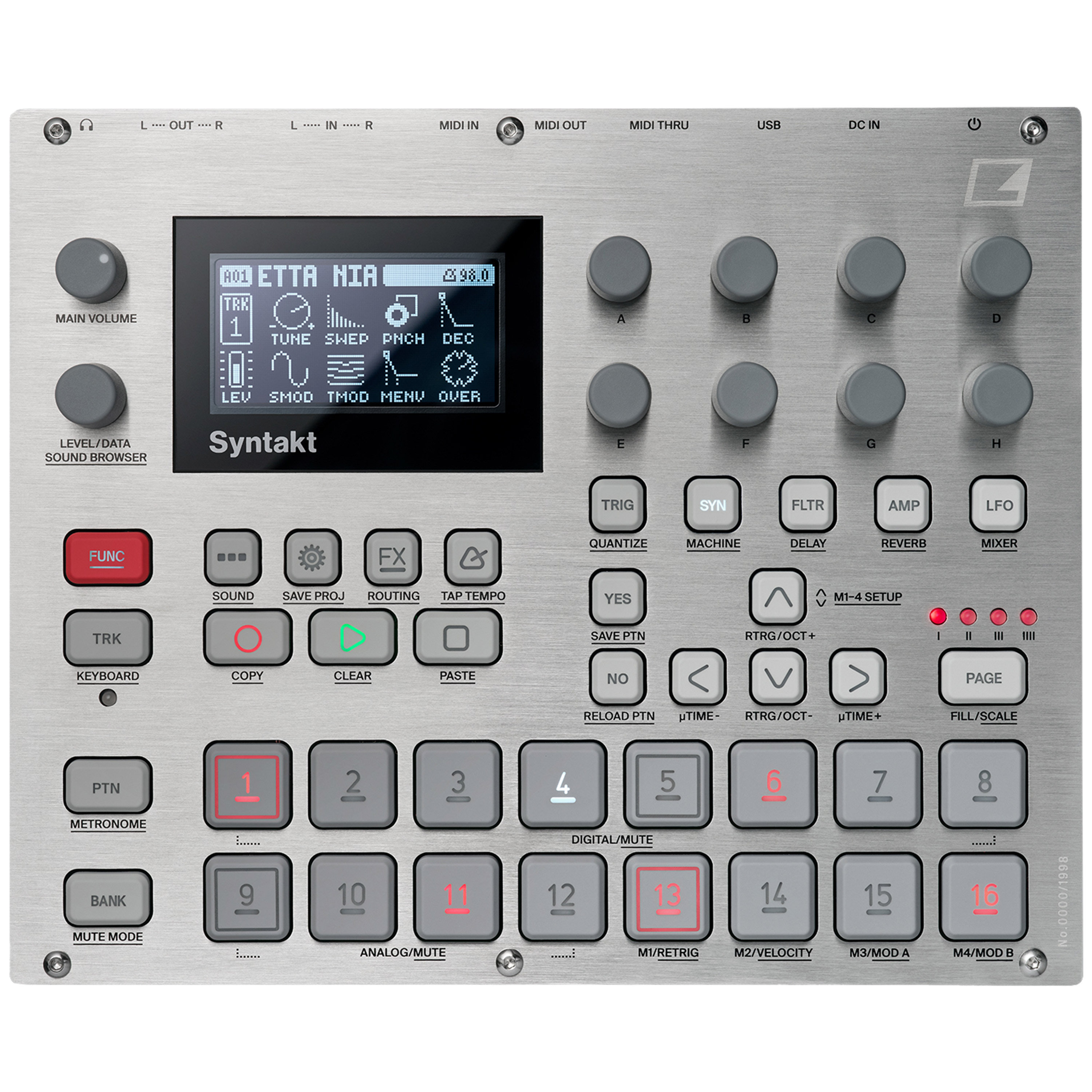 Elektron Syntakt e25 Remix Edition - Rack synthétiseur SonoVente.com