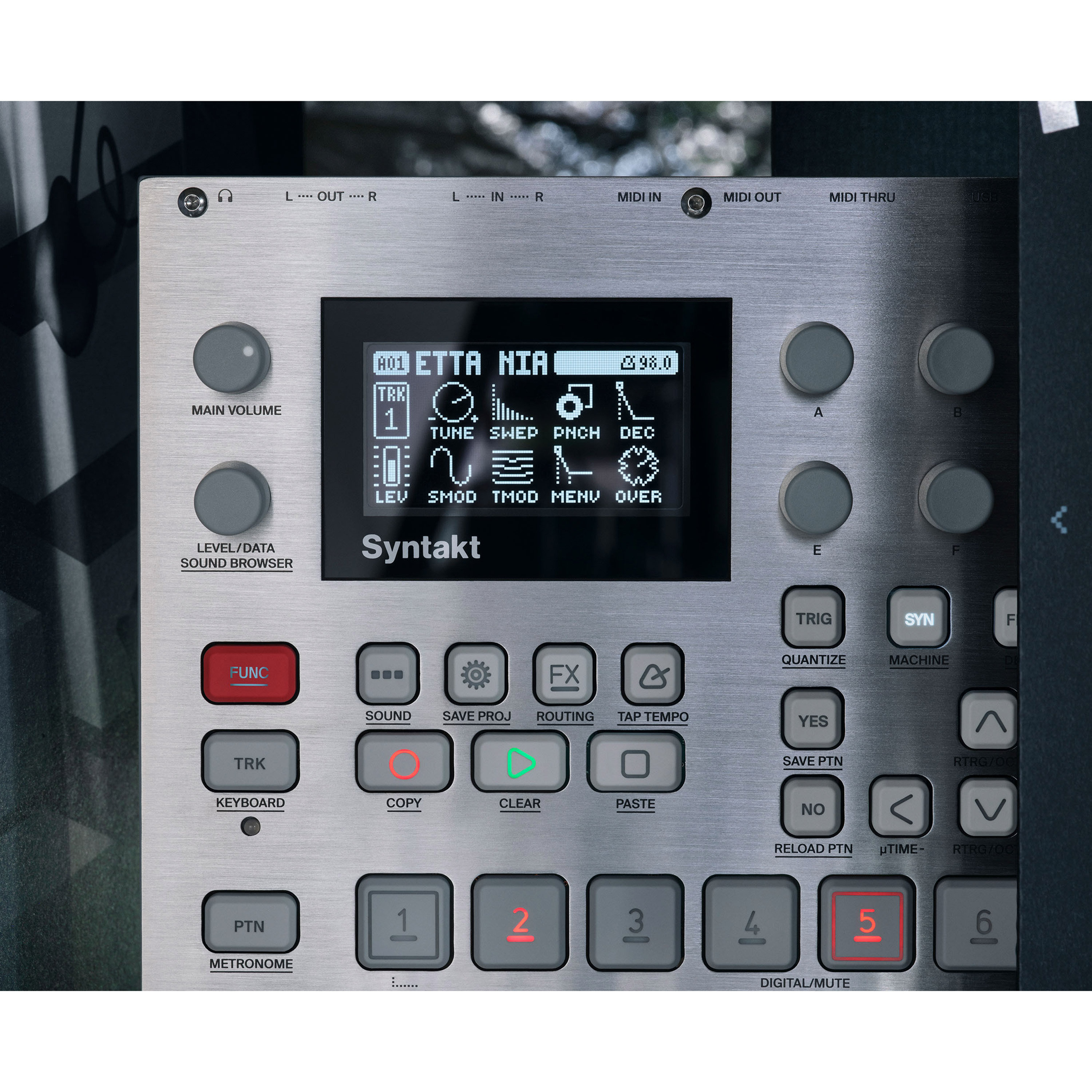Elektron Syntakt e25 Remix Edition - Rack synthétiseur SonoVente.com