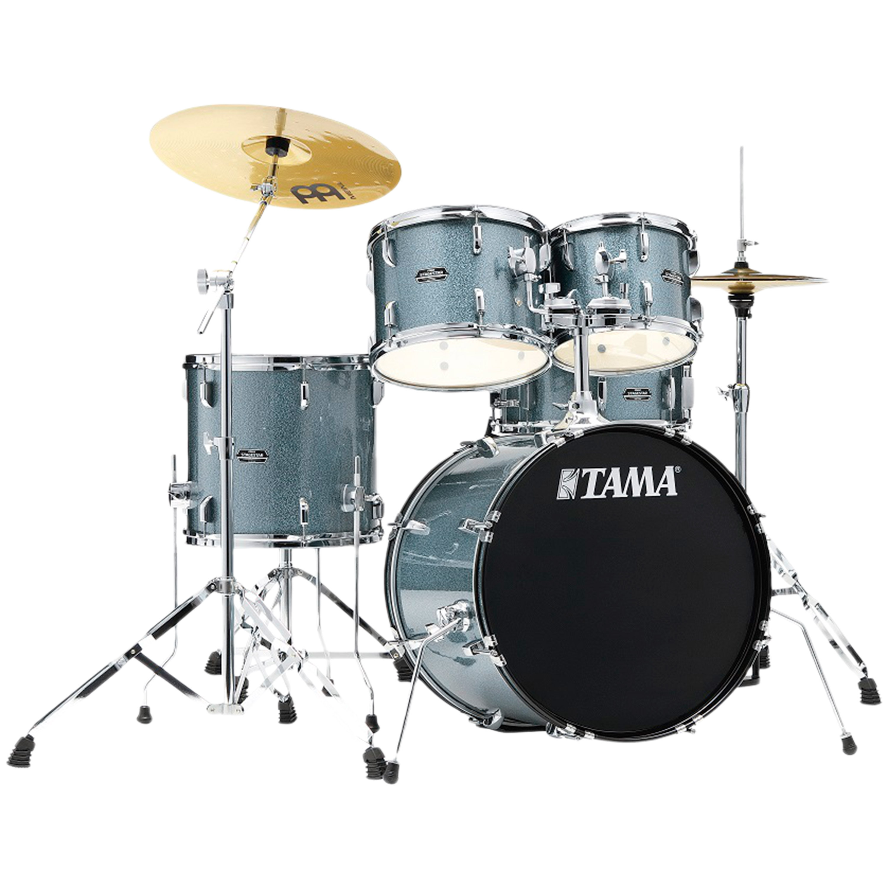 Tama Tama Stagestar 20 5 fûts Kit Sea Blue Mist - Batterie fusion ...