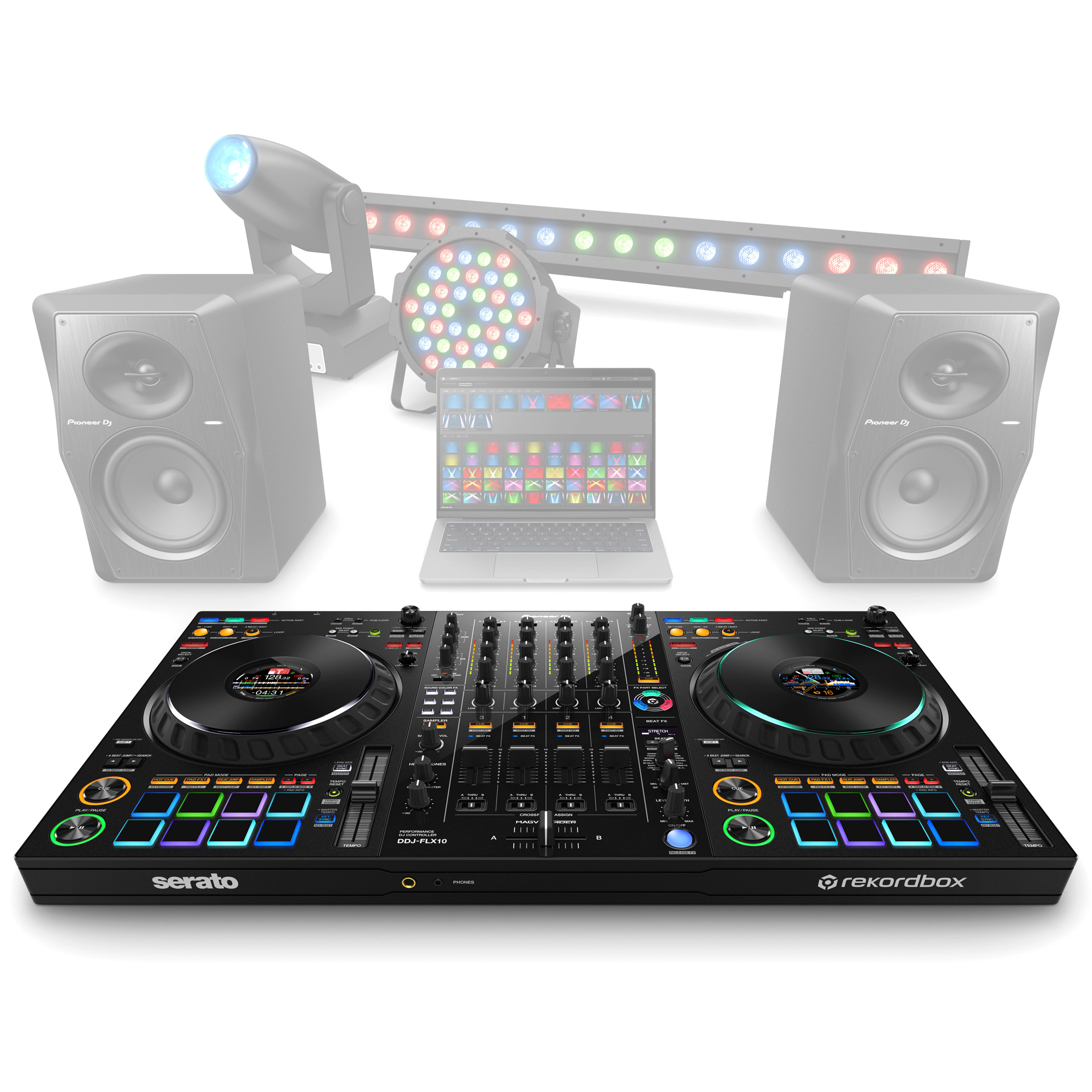 Pioneer DJ Pack DDJ-FLX10 + Etui EVA Walkasse - Contrôleur DJ USB ...