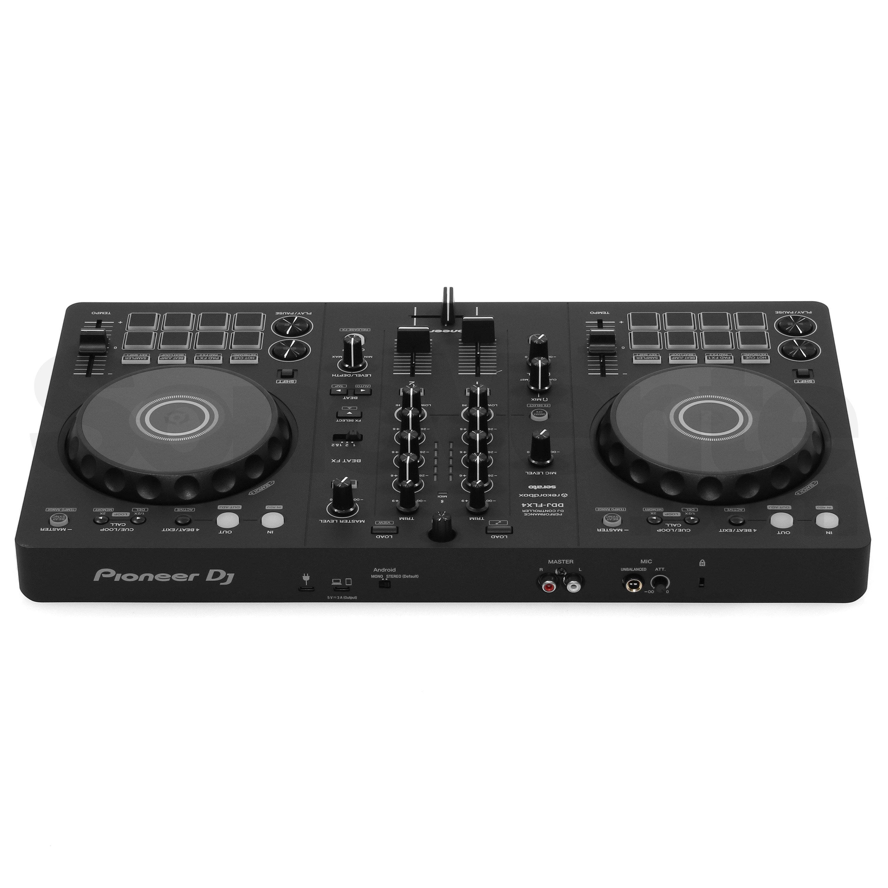Pioneer DJ Pack DDJ-FLX4 + Flight Case Silver Walkasse - Contrôleur DJ ...