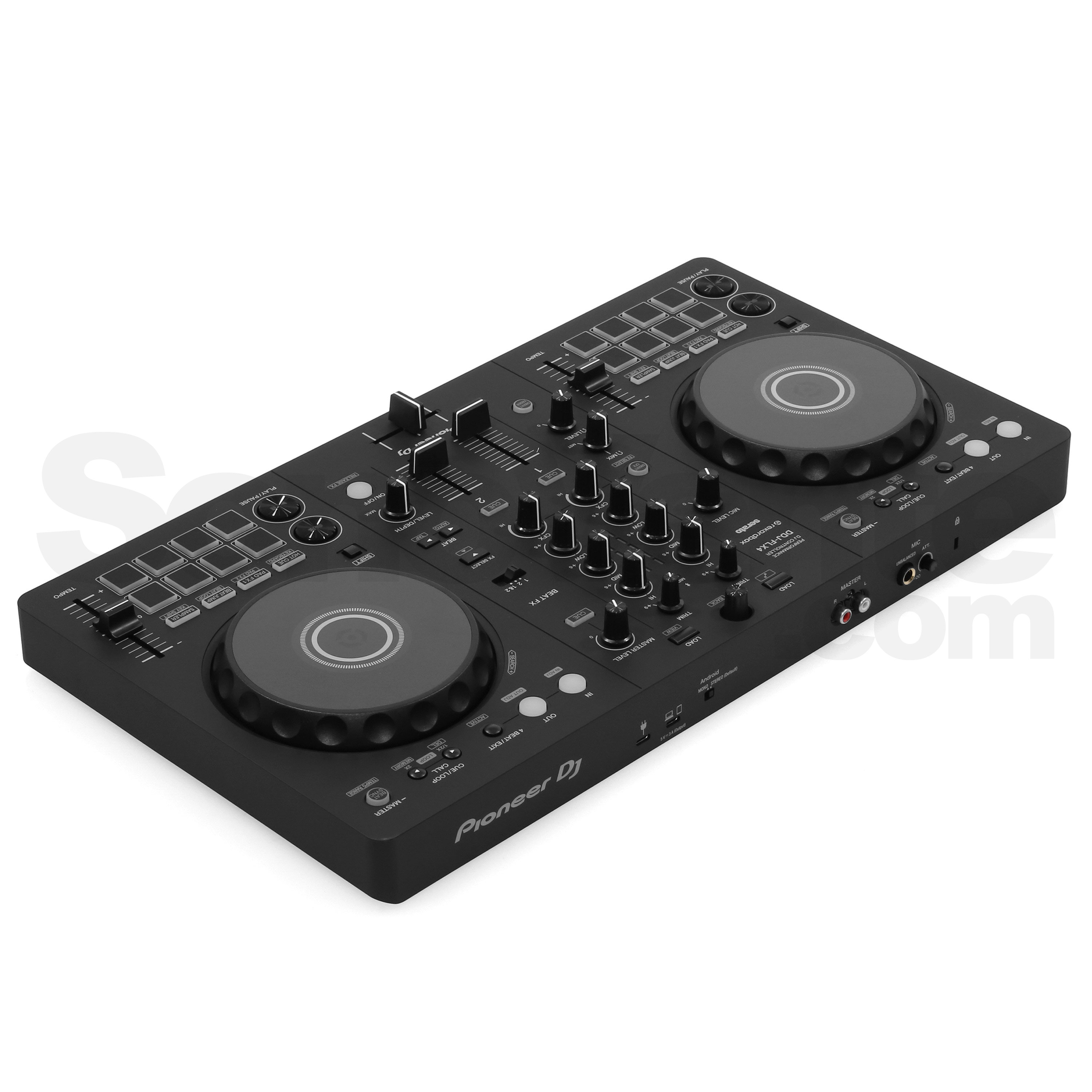 Pioneer DJ Pack DDJ-FLX4 + Flight Case Silver Walkasse - Contrôleur DJ ...