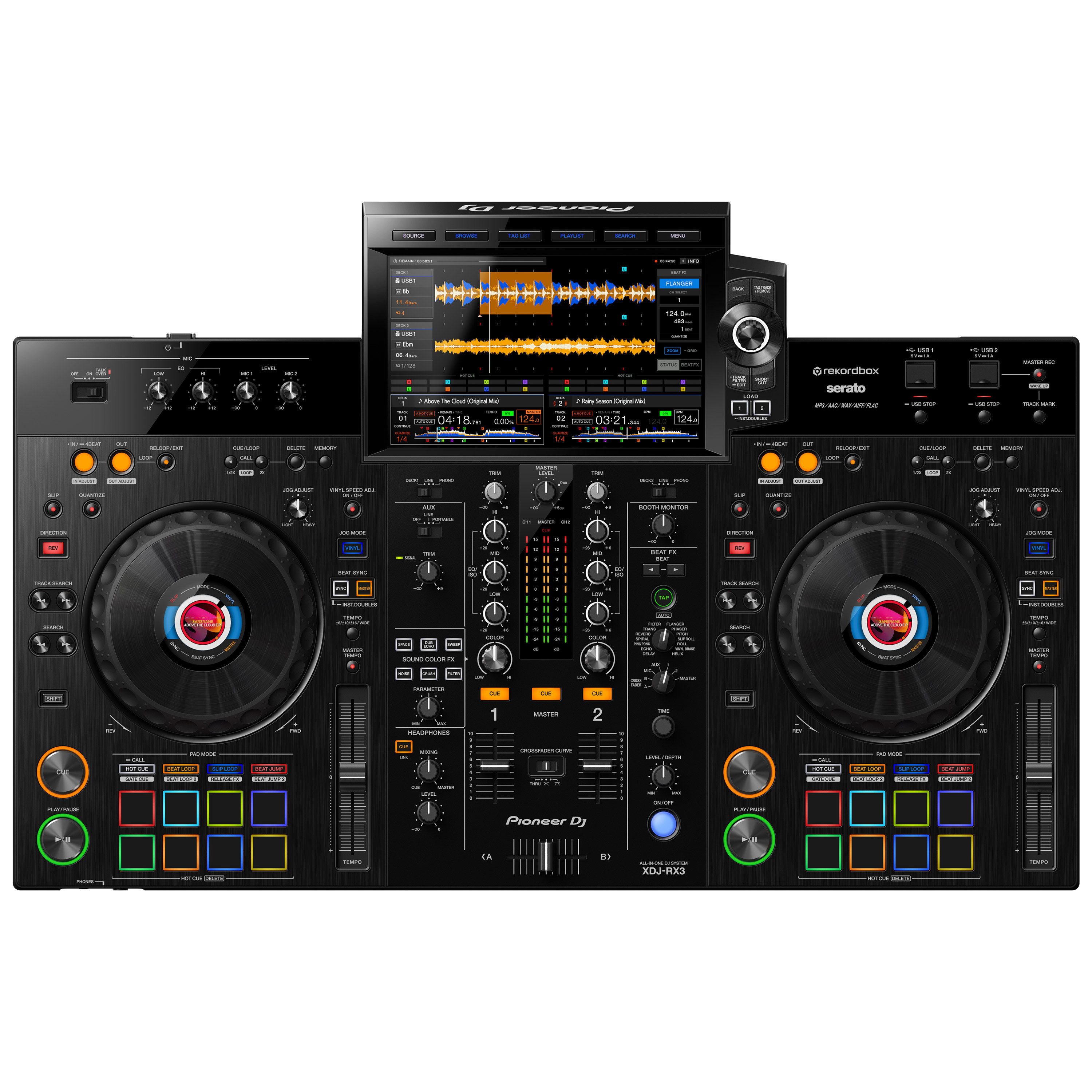 Pioneer DJ Pack XDJ-RX3 + Backpack EVA Walkasse - Contrôleur DJ ...