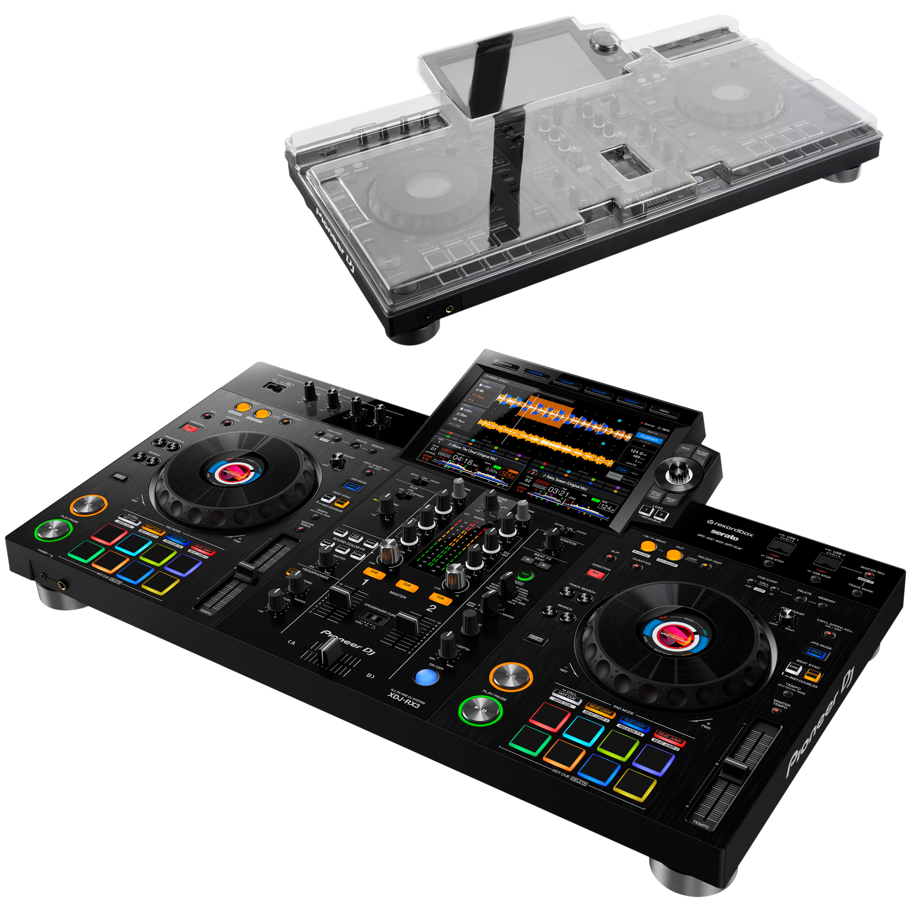 Pioneer DJ Pack XDJ-RX3 + DeckSaver - Contrôleur DJ autonome SonoVente.com