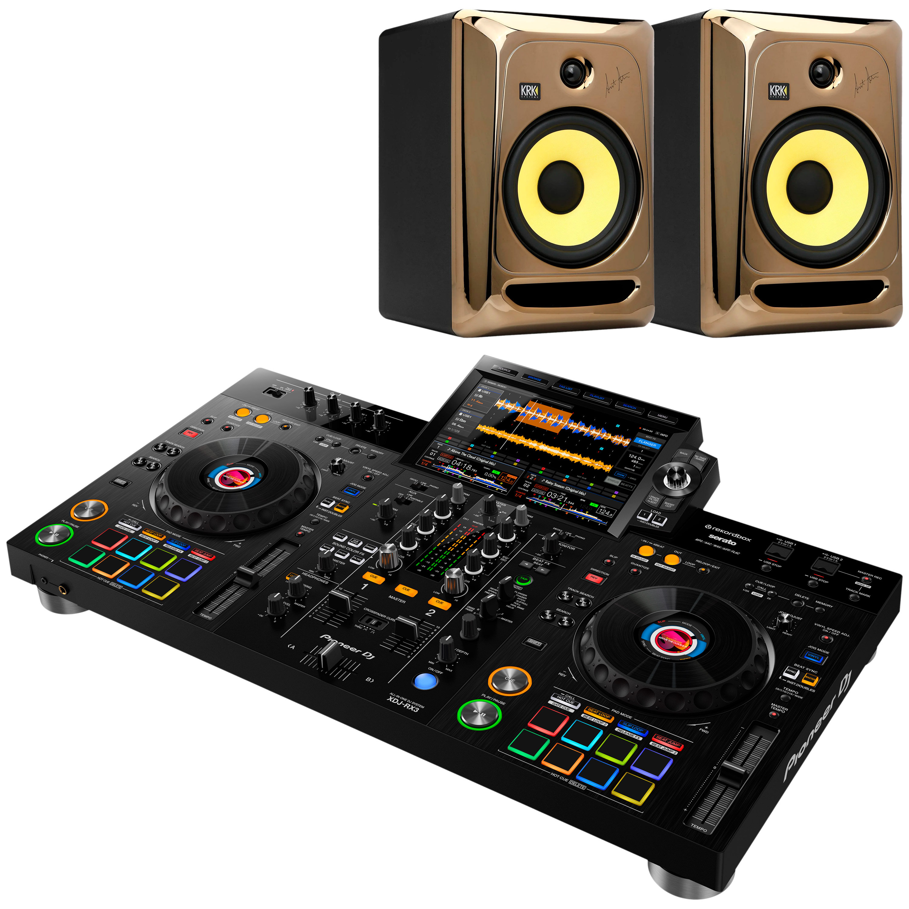 Pioneer DJ Pack XDJ-RX3 + Monitoring Classic 8ss Scott Storch ...