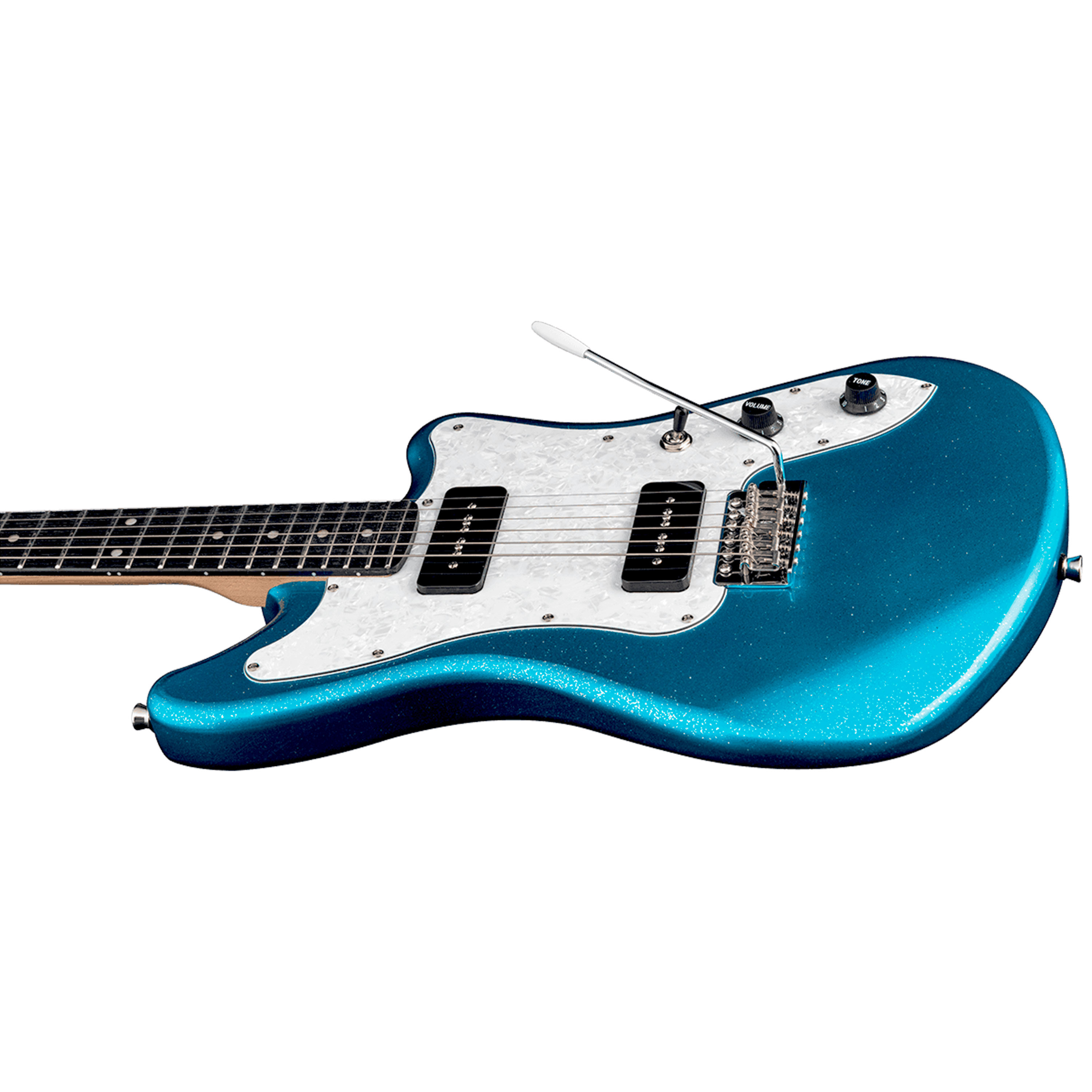EKO Camaro VR P90 Blue Sparkle - Guitare forme T SonoVente.com