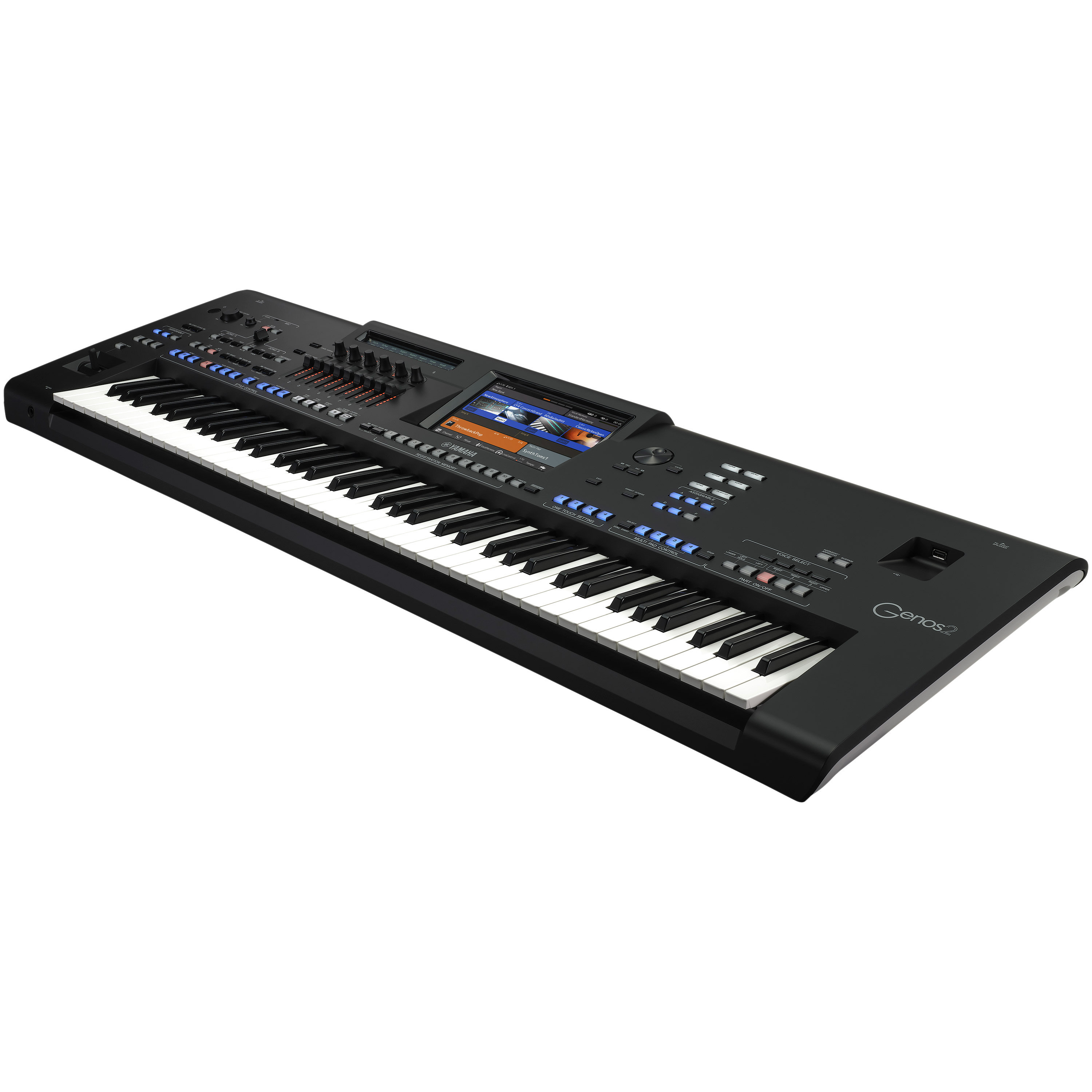 Yamaha Genos 2 - Clavier toucher dynamique SonoVente.com