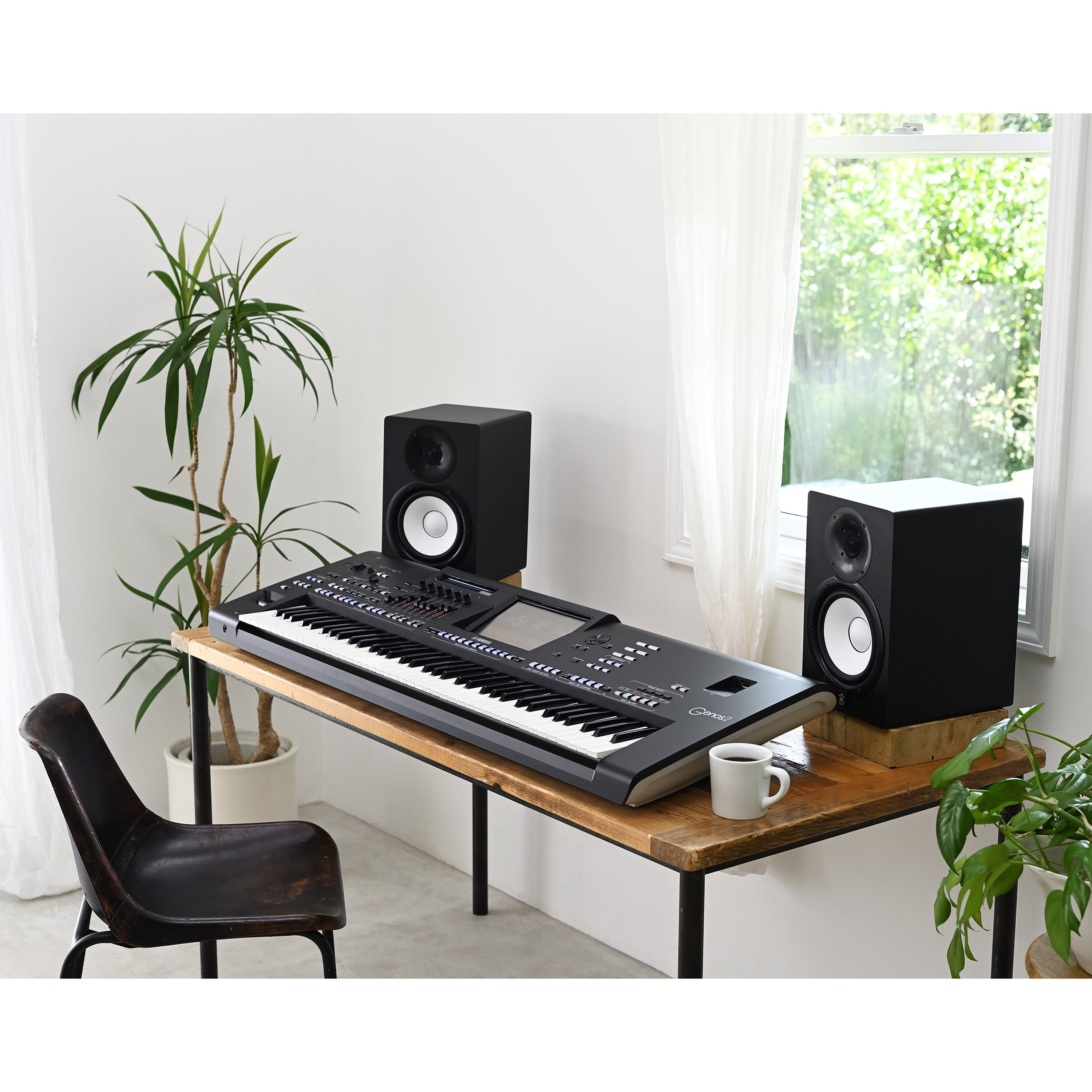 Yamaha Genos 2 - Clavier toucher dynamique SonoVente.com