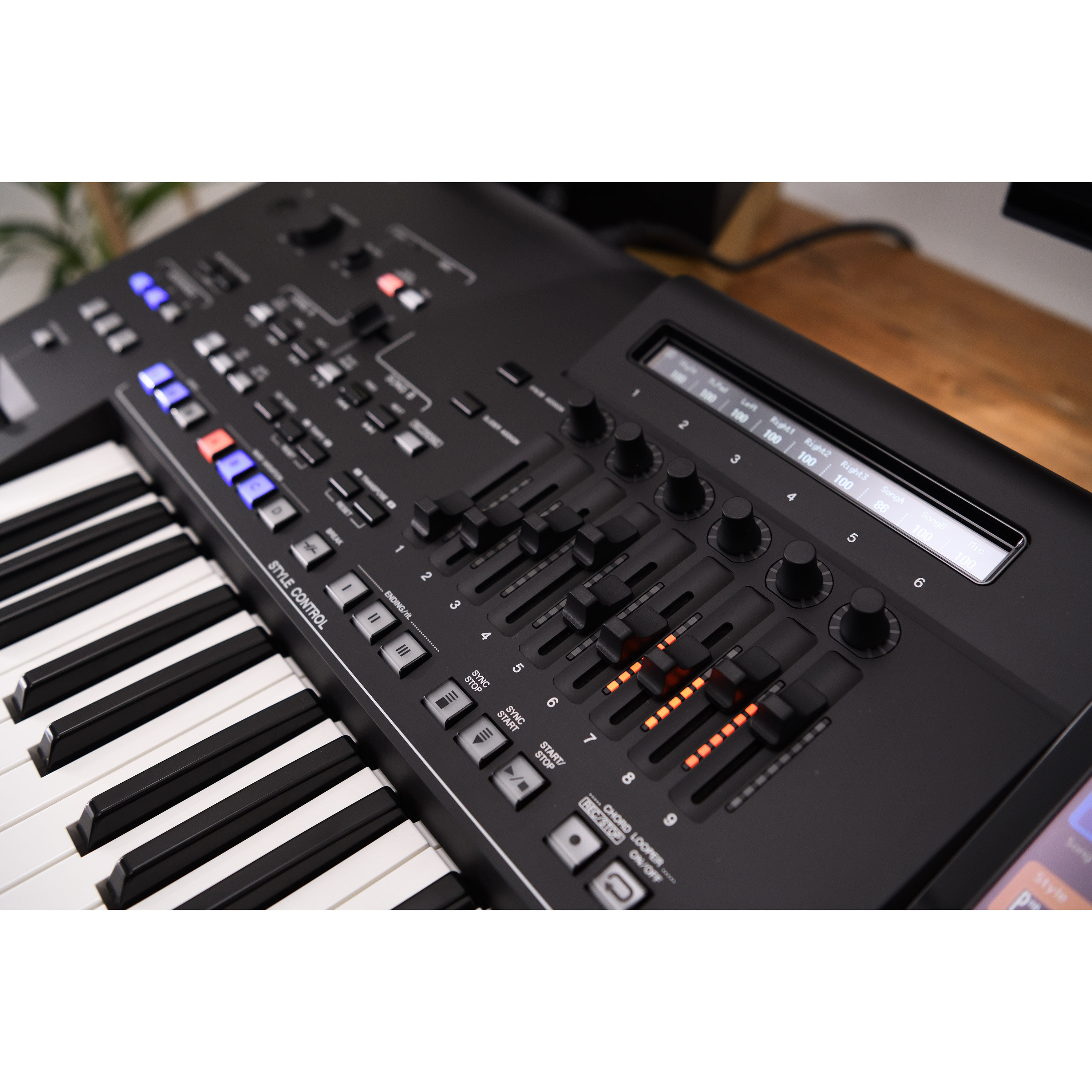 Yamaha Genos 2 - Clavier toucher dynamique SonoVente.com