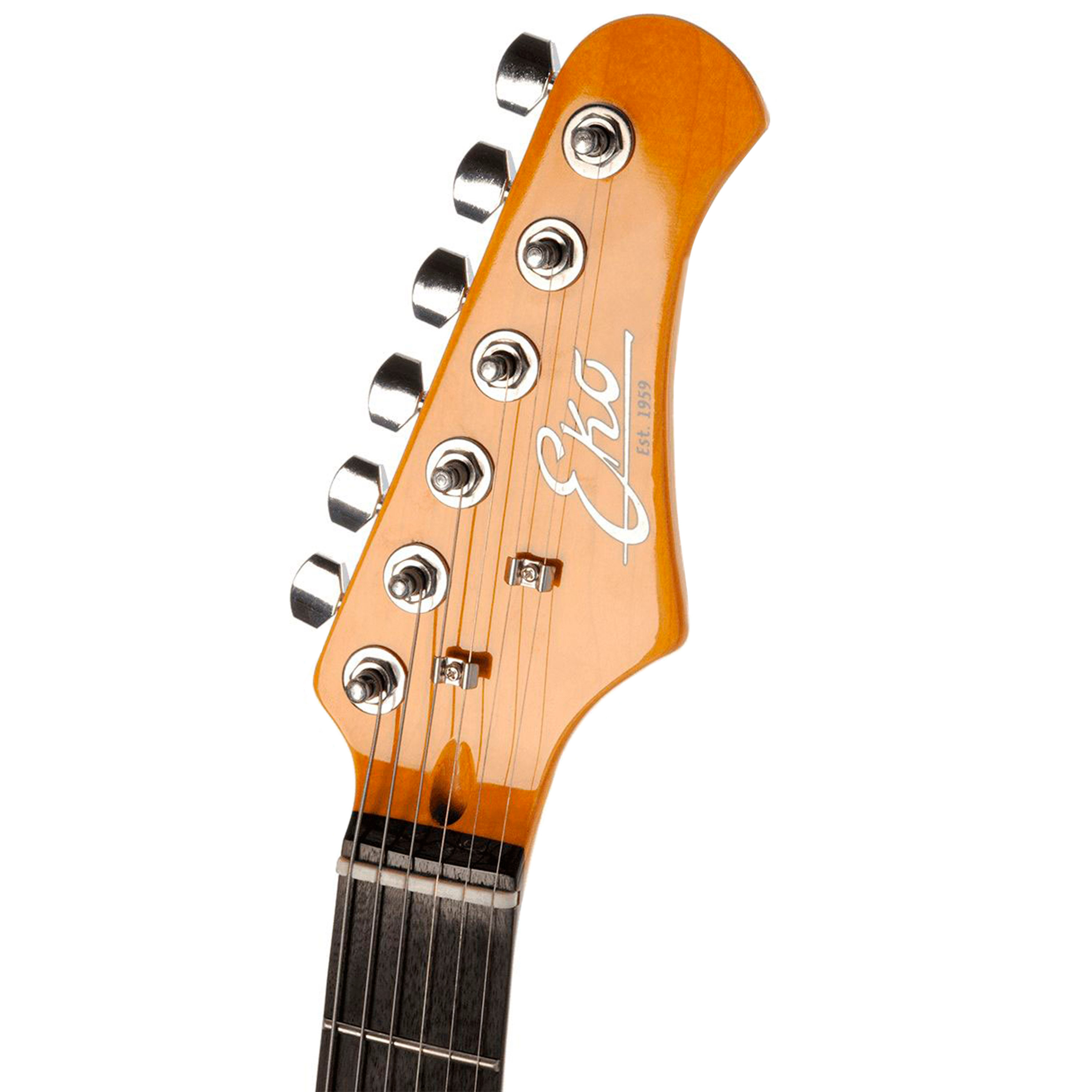 EKO S-300 Vintage Black - Guitare forme ST SonoVente.com