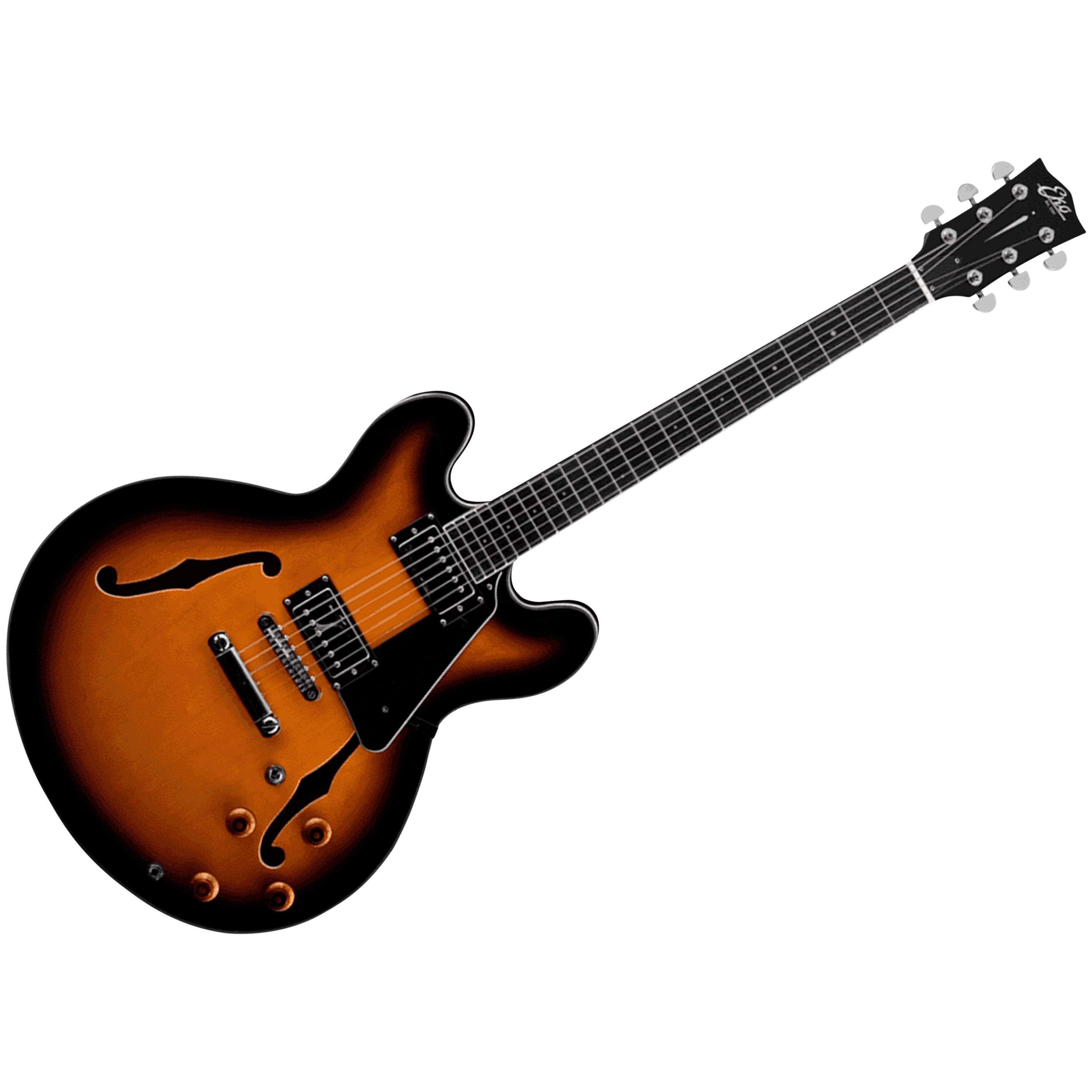 EKO SA350 Sunburst - Guitare demi-caisse SonoVente.com