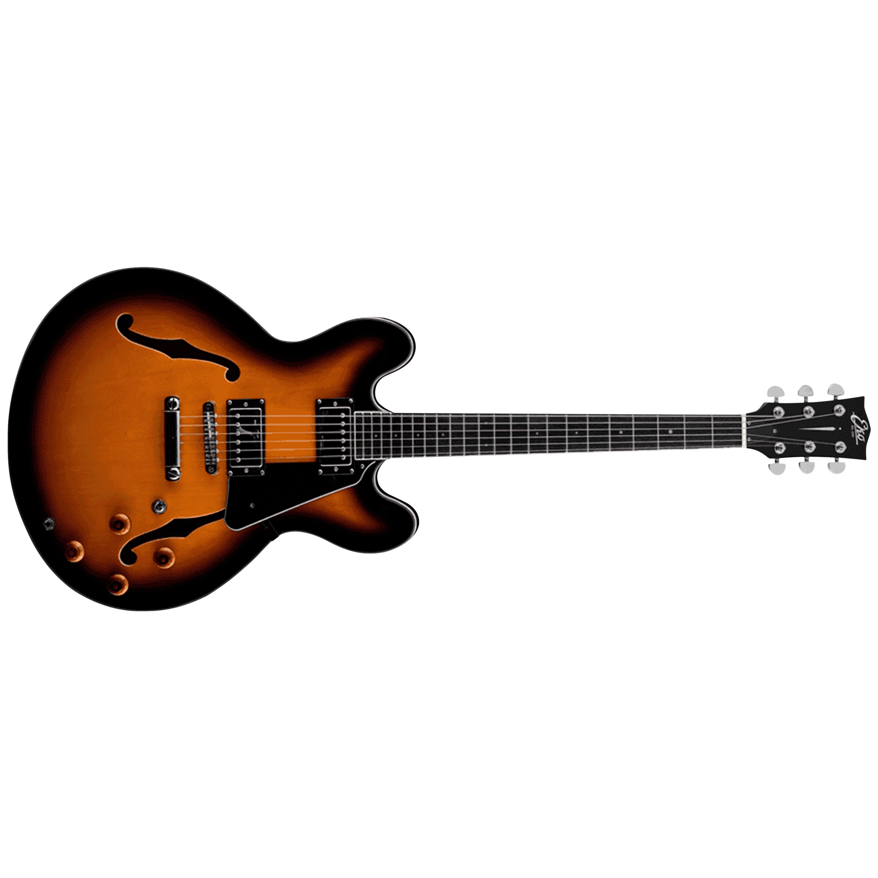 EKO SA350 Sunburst - Guitare demi-caisse SonoVente.com