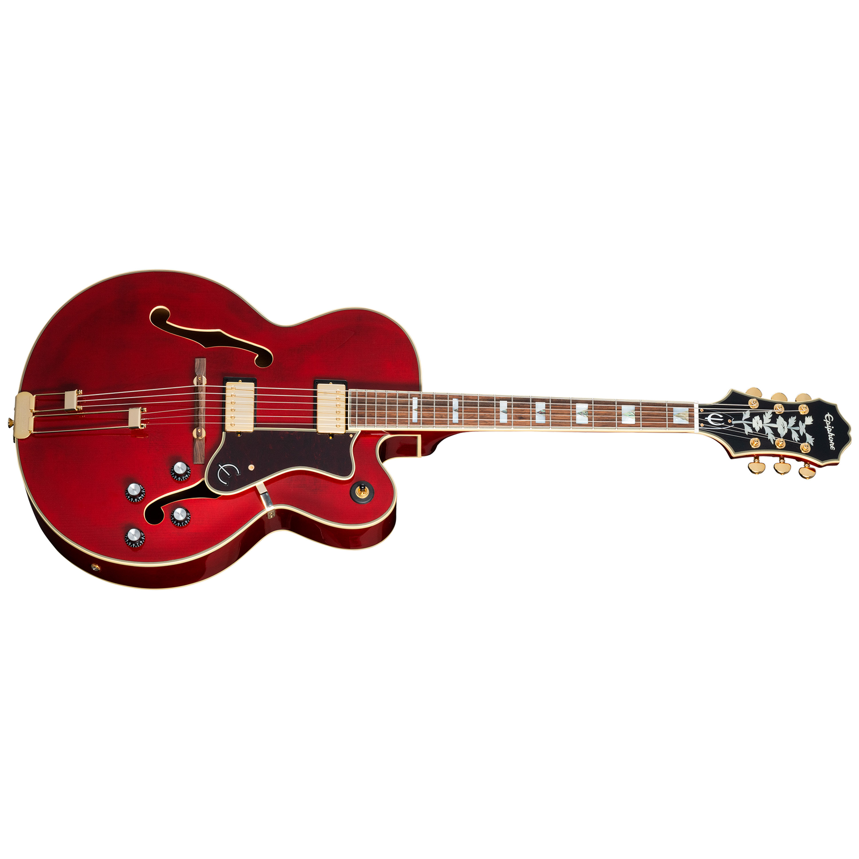 Epiphone Broadway Wine Red - Guitare hollow body SonoVente.com