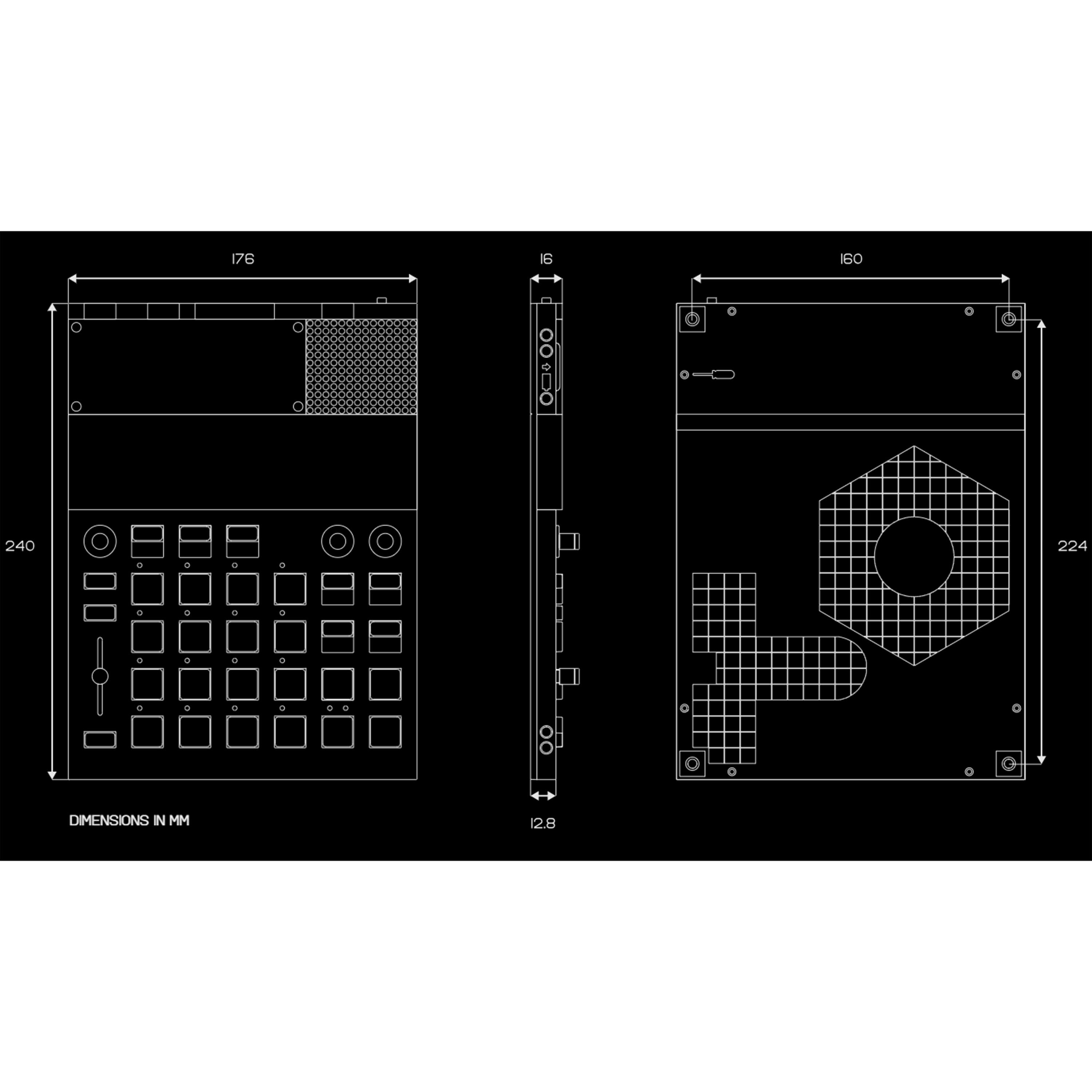 Teenage Engineering EP-133 K.O. II - Synthétiseur SonoVente.com