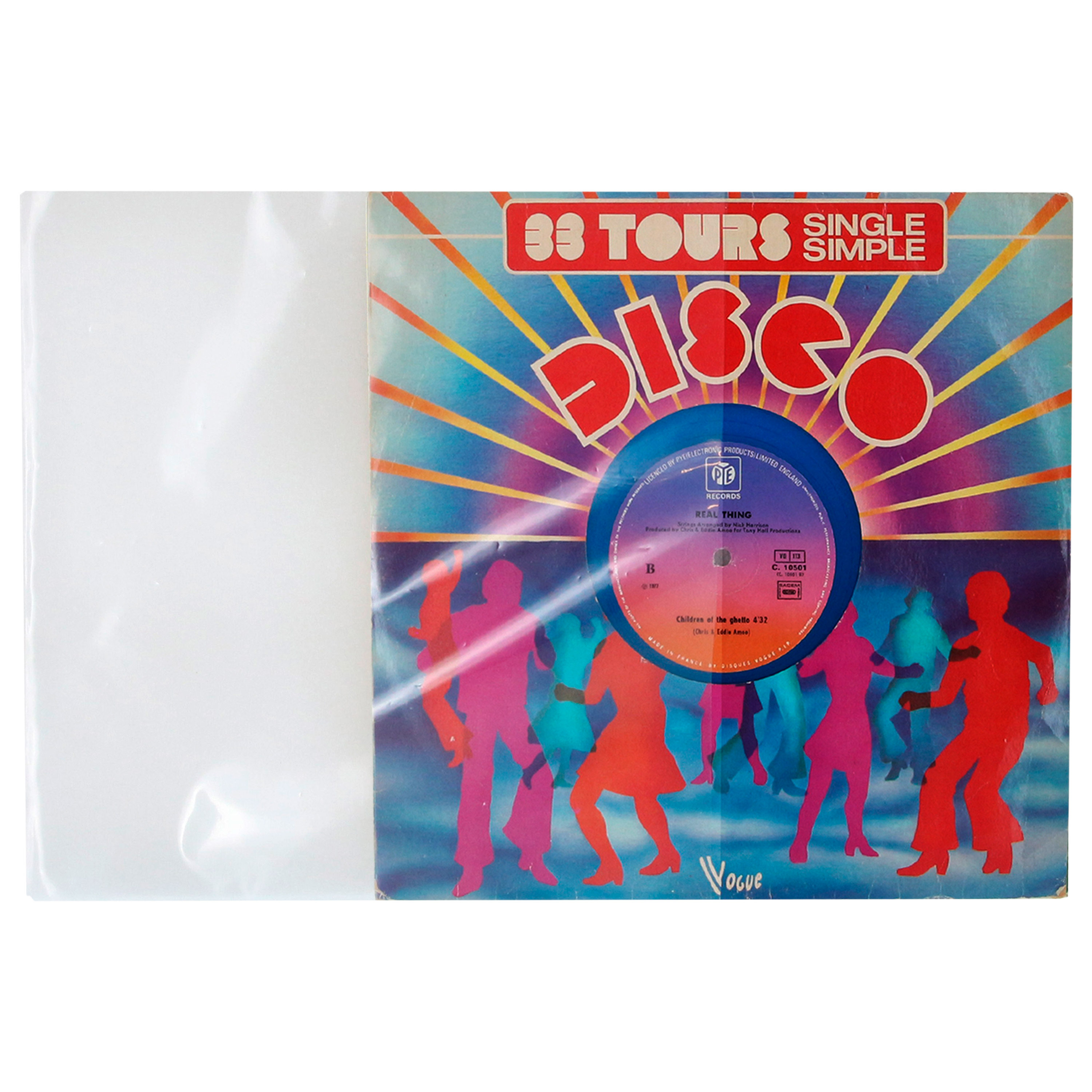 Enova Hifi PEV 25 33T Protection Pochette Vinyle 33T (lot de 25 ...