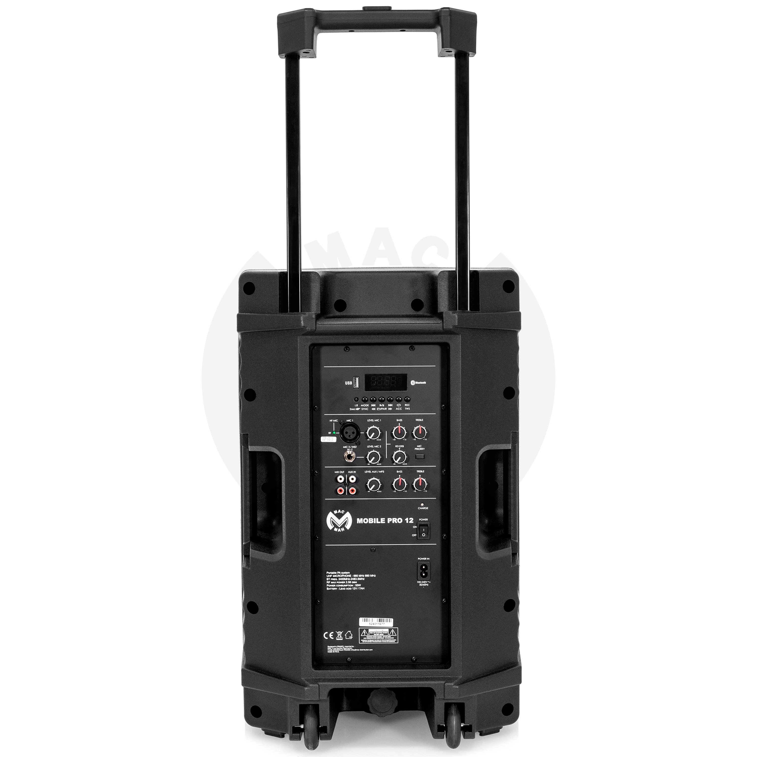 Mac Mah Mobile Pro 12 - Sono portable SonoVente.com