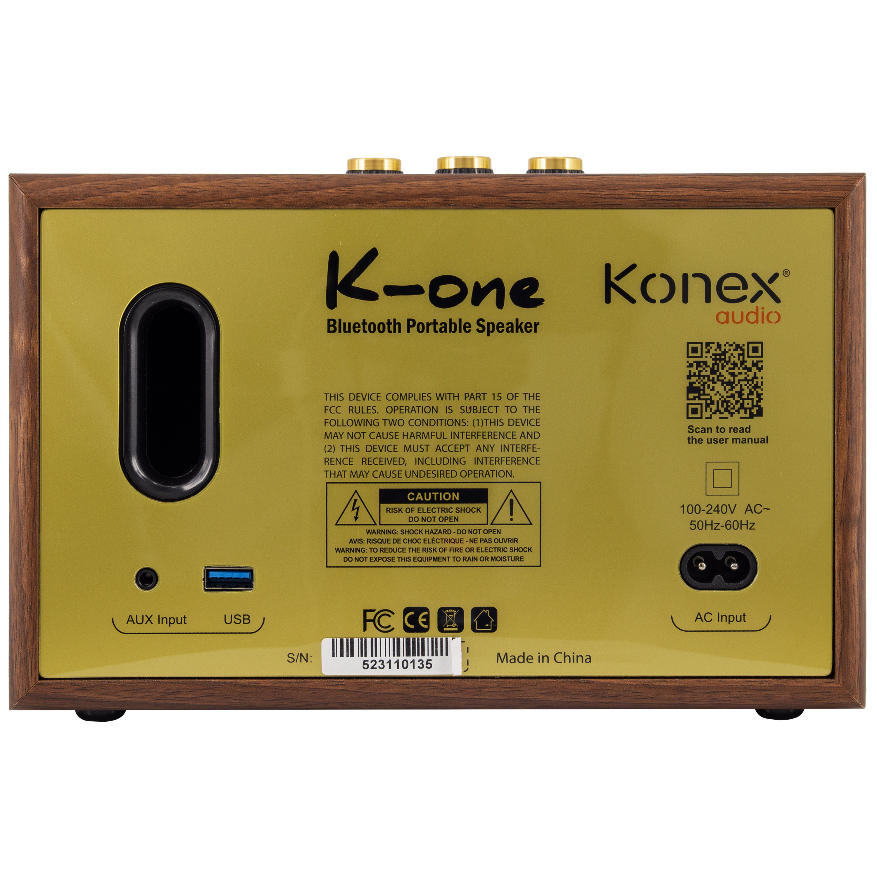Konex Audio K-One - Enceinte Hi-Fi SonoVente.com