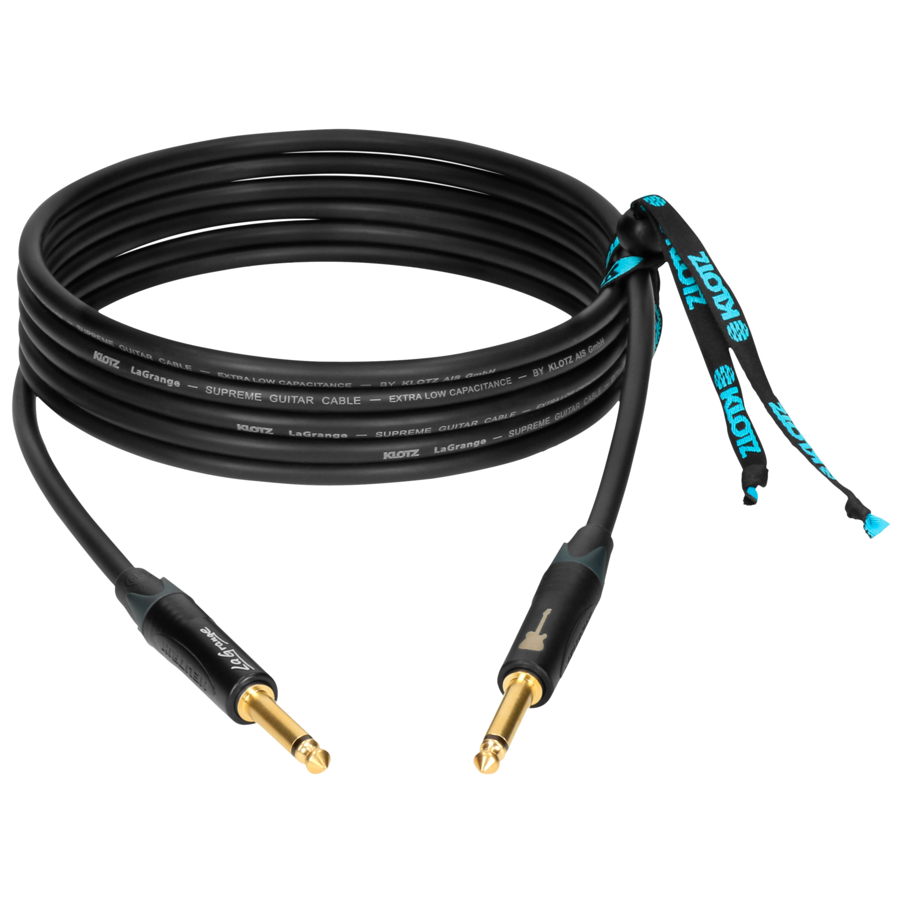 Klotz Cable LaGrange Jack mâle/mâle TS, 6m - Câble instrument SonoVente.com