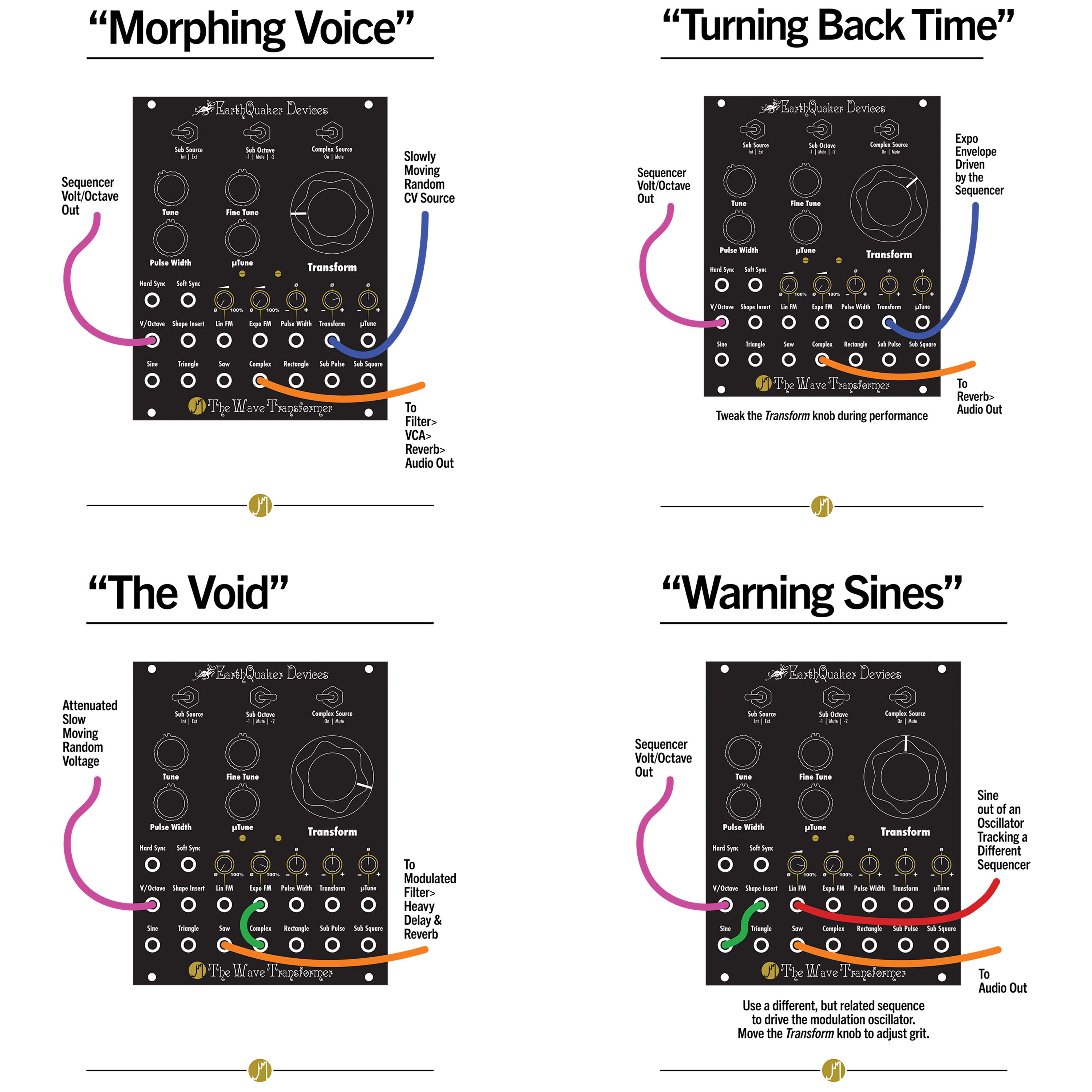 EarthQuaker Devices The Wave Transformer - Rack synthétiseur SonoVente.com