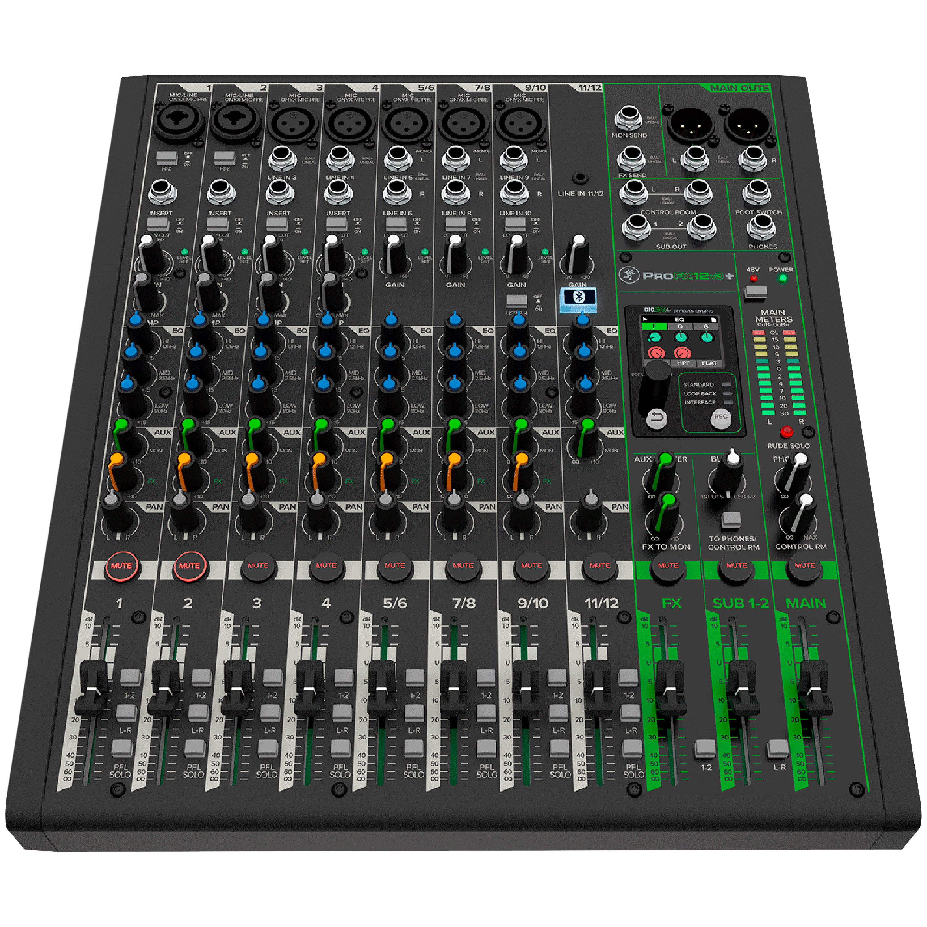 Mackie ProFX12 v3+ - Console de mixage analogique SonoVente.com