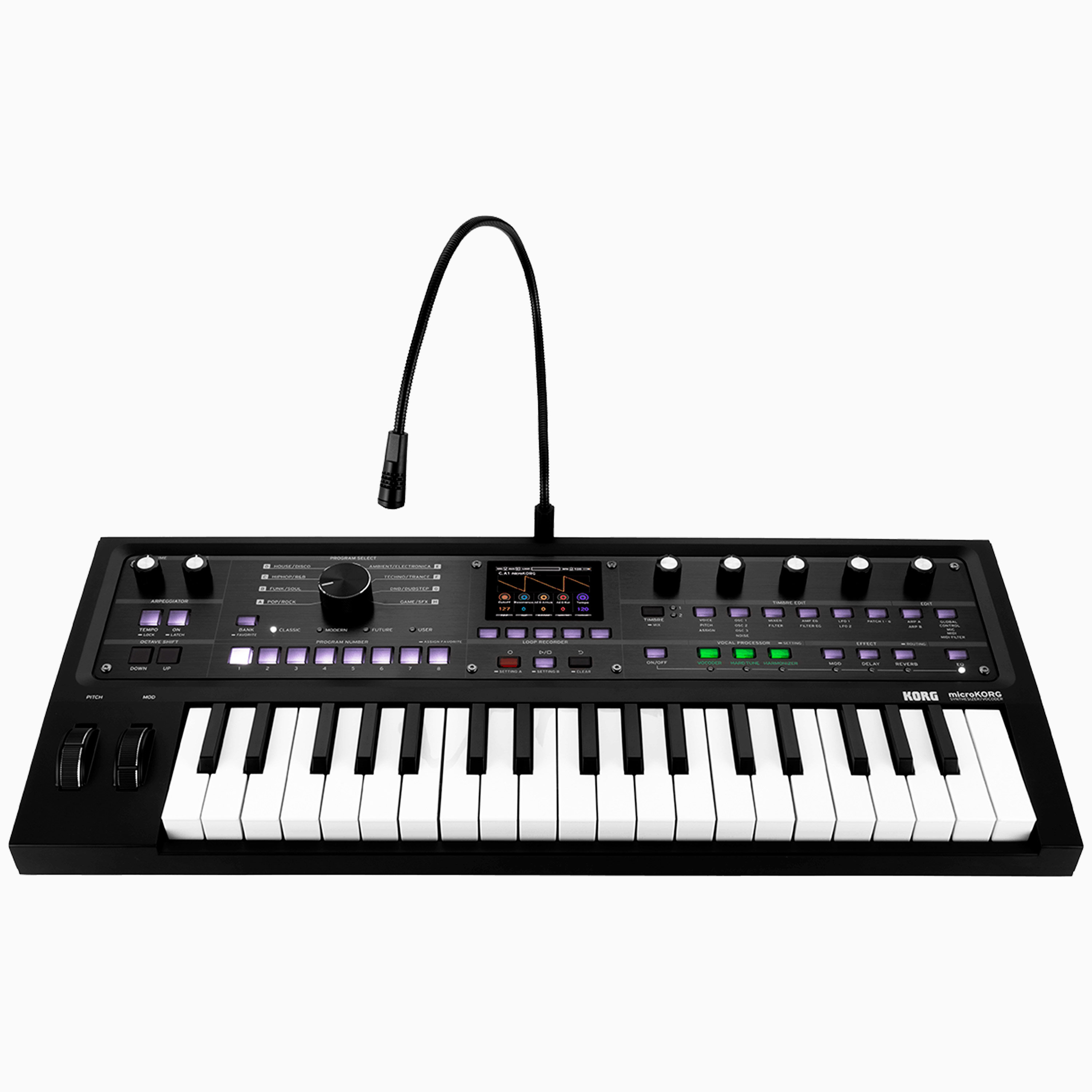 Korg MicroKORG MK2 Limited Edition Metallic Black + housse ...