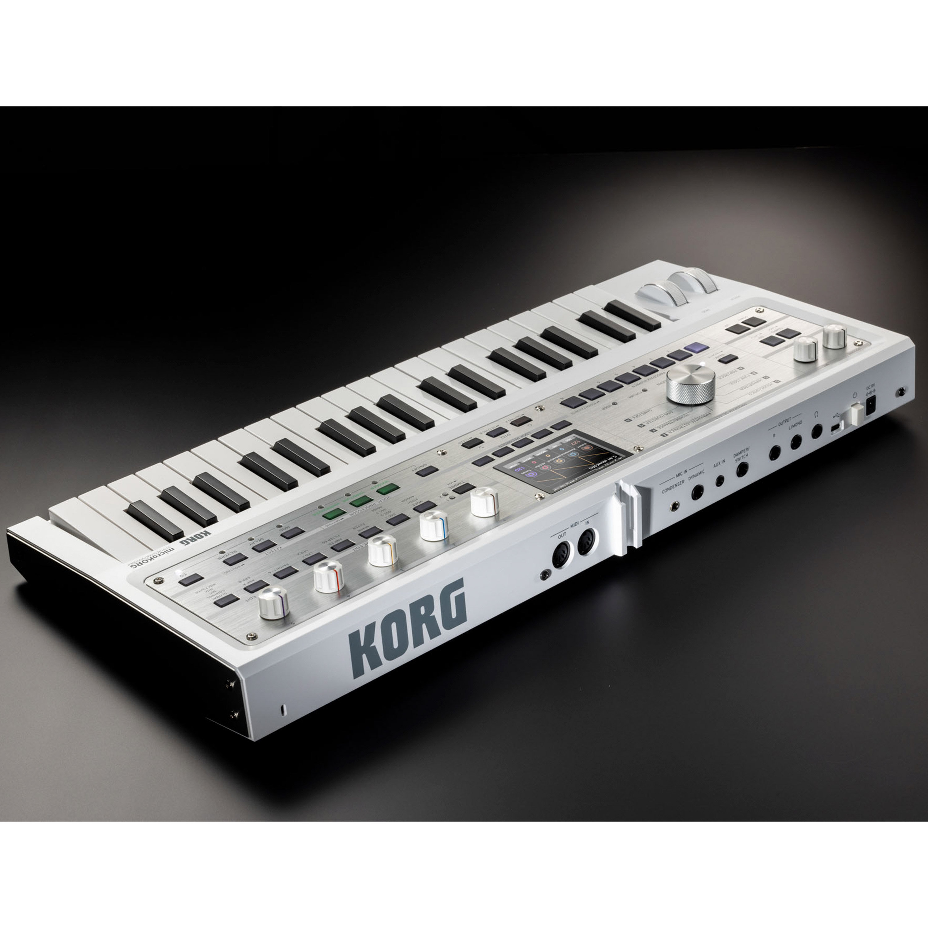 Korg MicroKORG MK2 Limited Edition Metallic White + housse ...