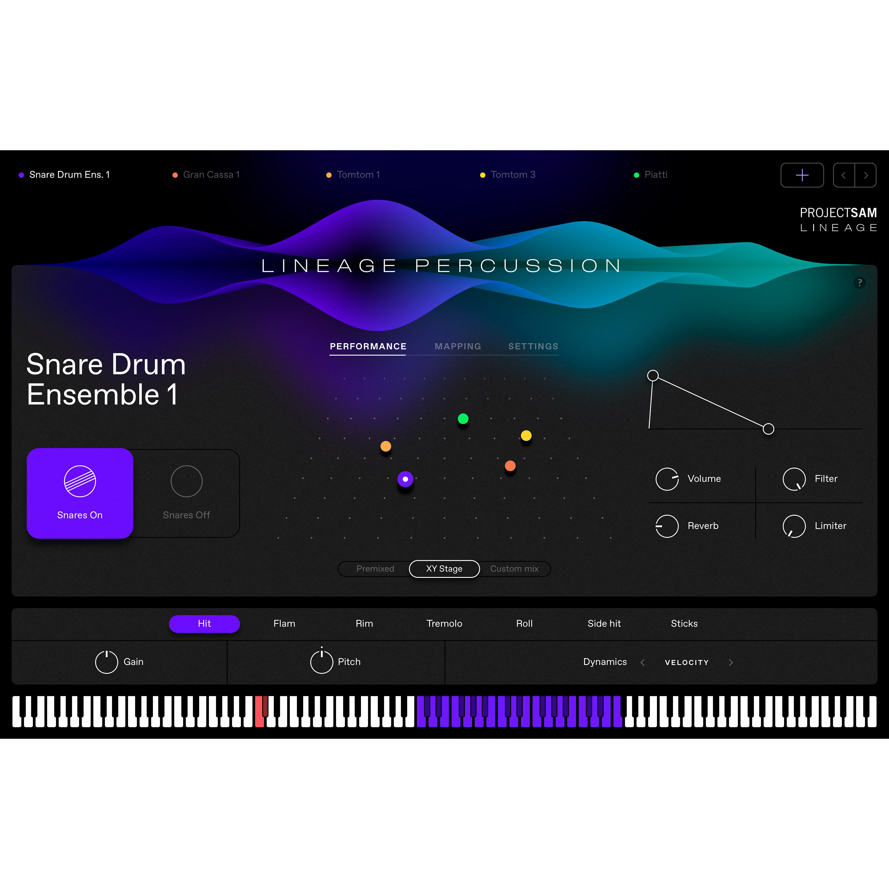 Project SAM Lineage Percussion - Logiciel instruments virtuels ...