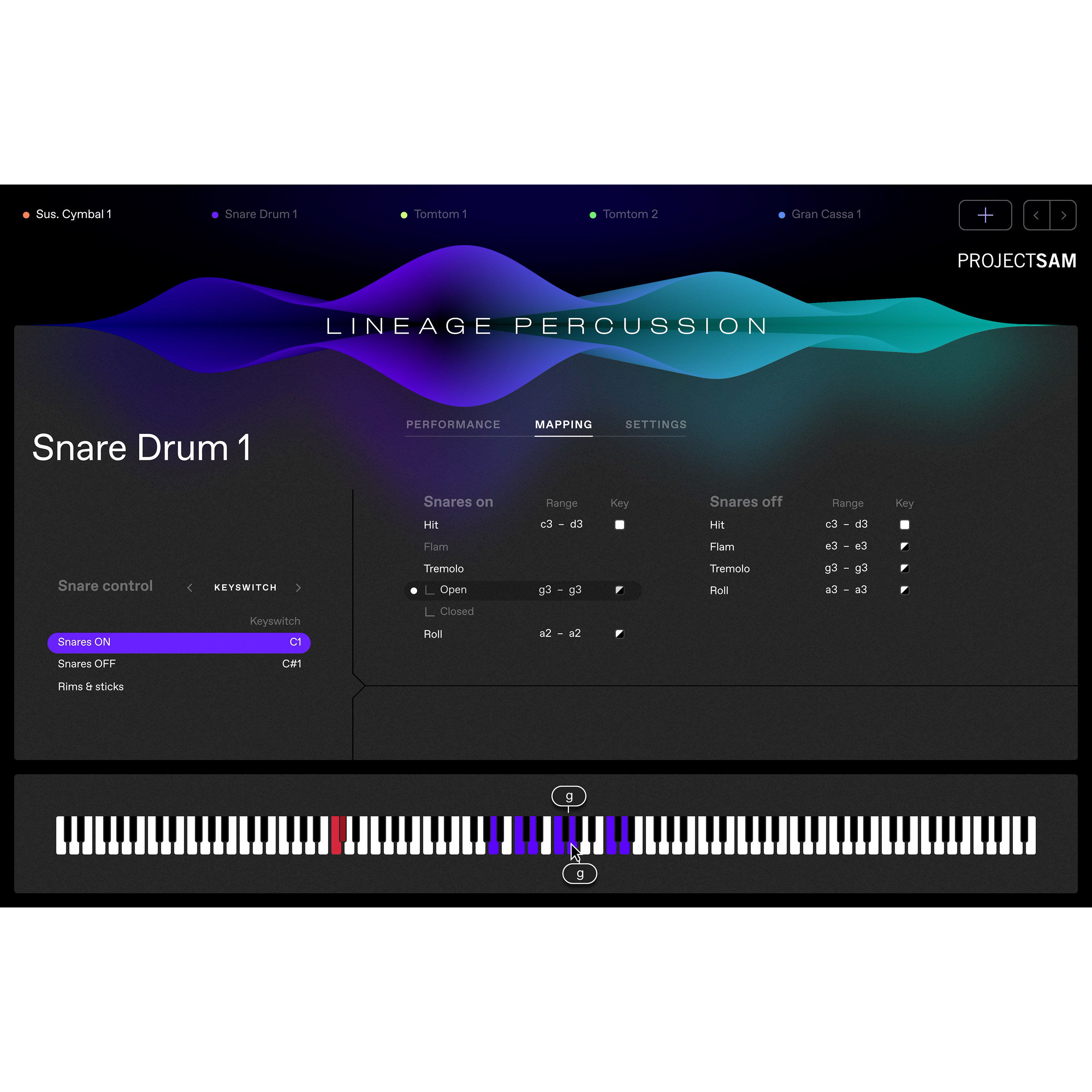 Project SAM Lineage Percussion - Logiciel instruments virtuels ...