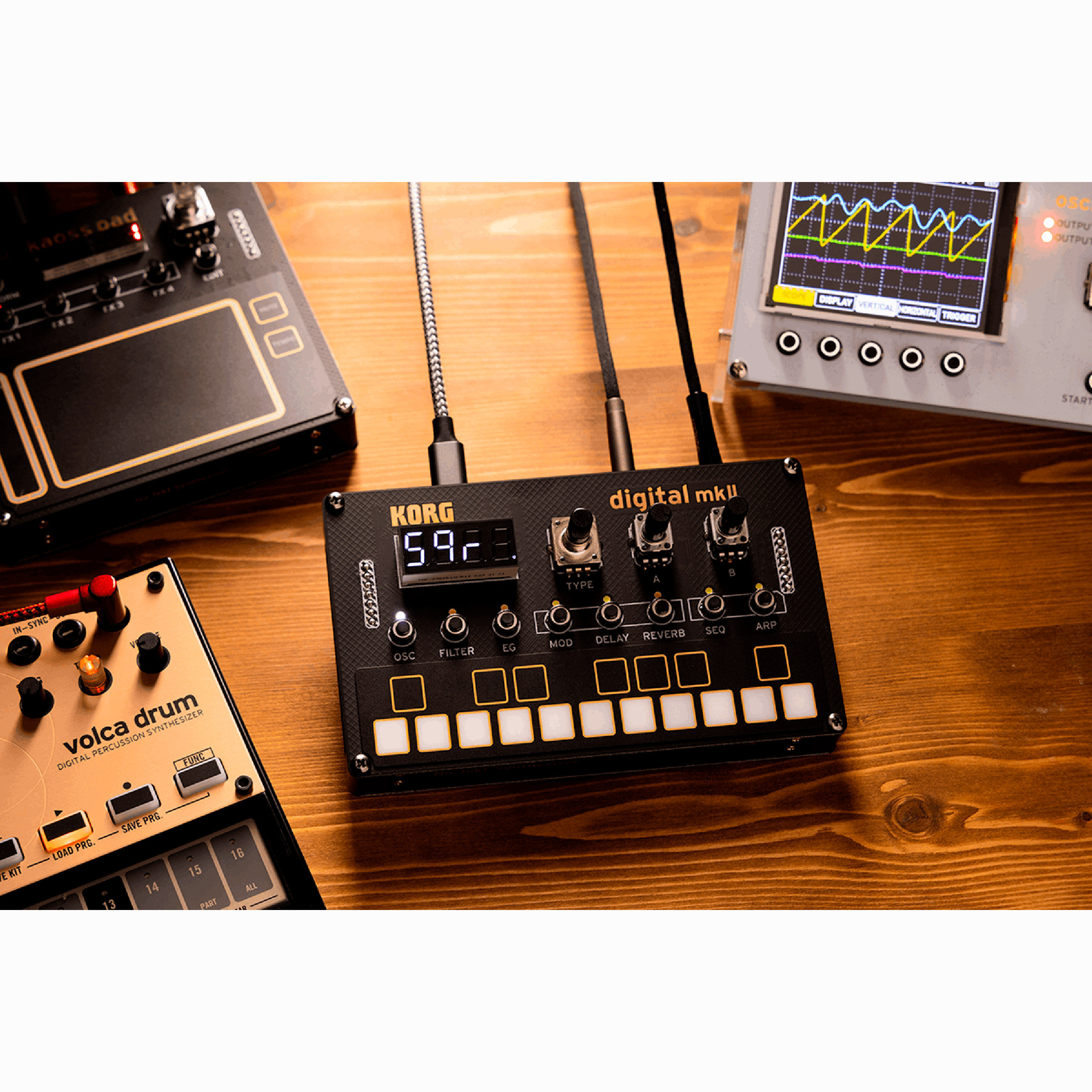 Korg Nu:Tekt NTS-1 mkII DIY Digital Kit - Synthétiseur SonoVente.com