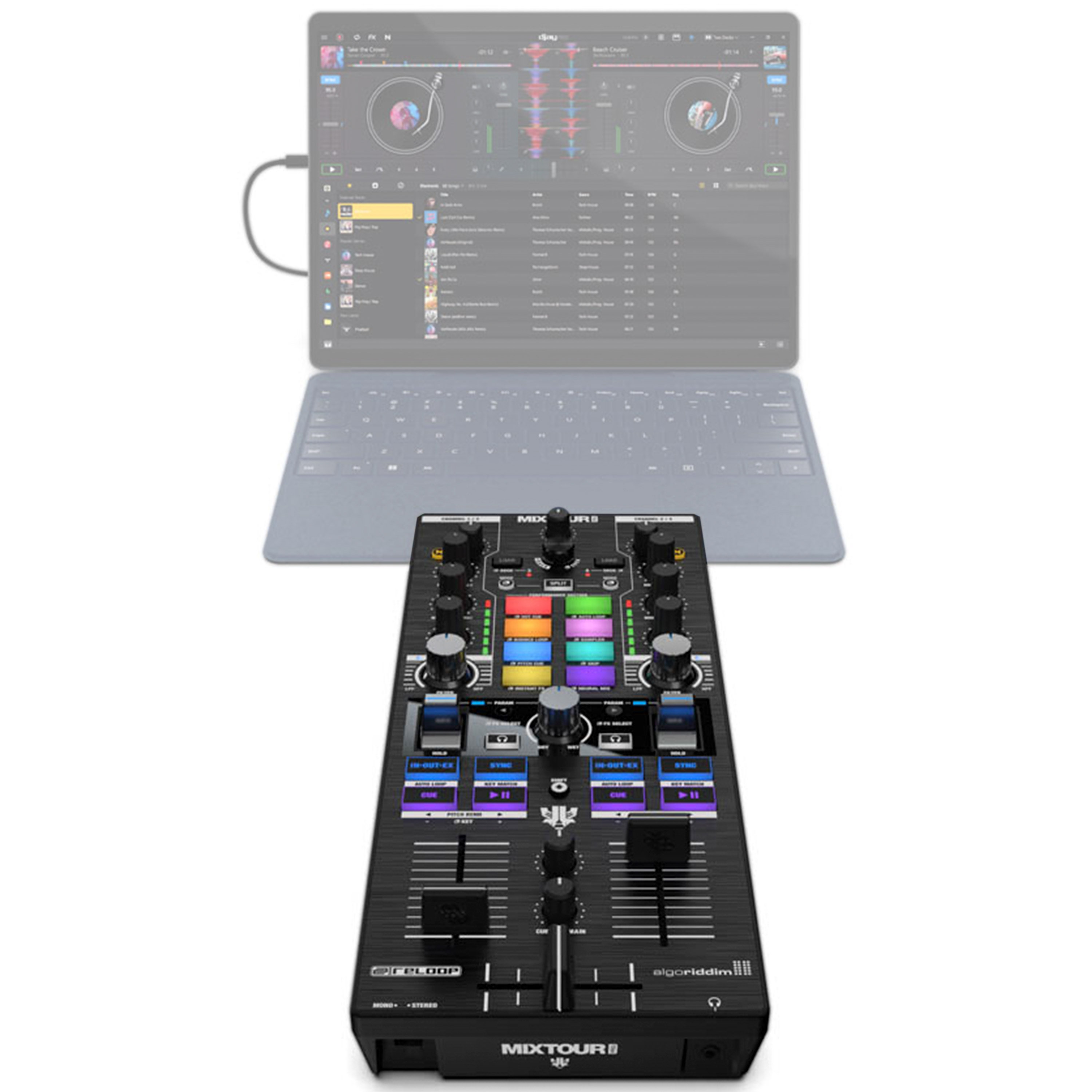 Reloop Mixtour PRO - Contrôleur DJ USB SonoVente.com