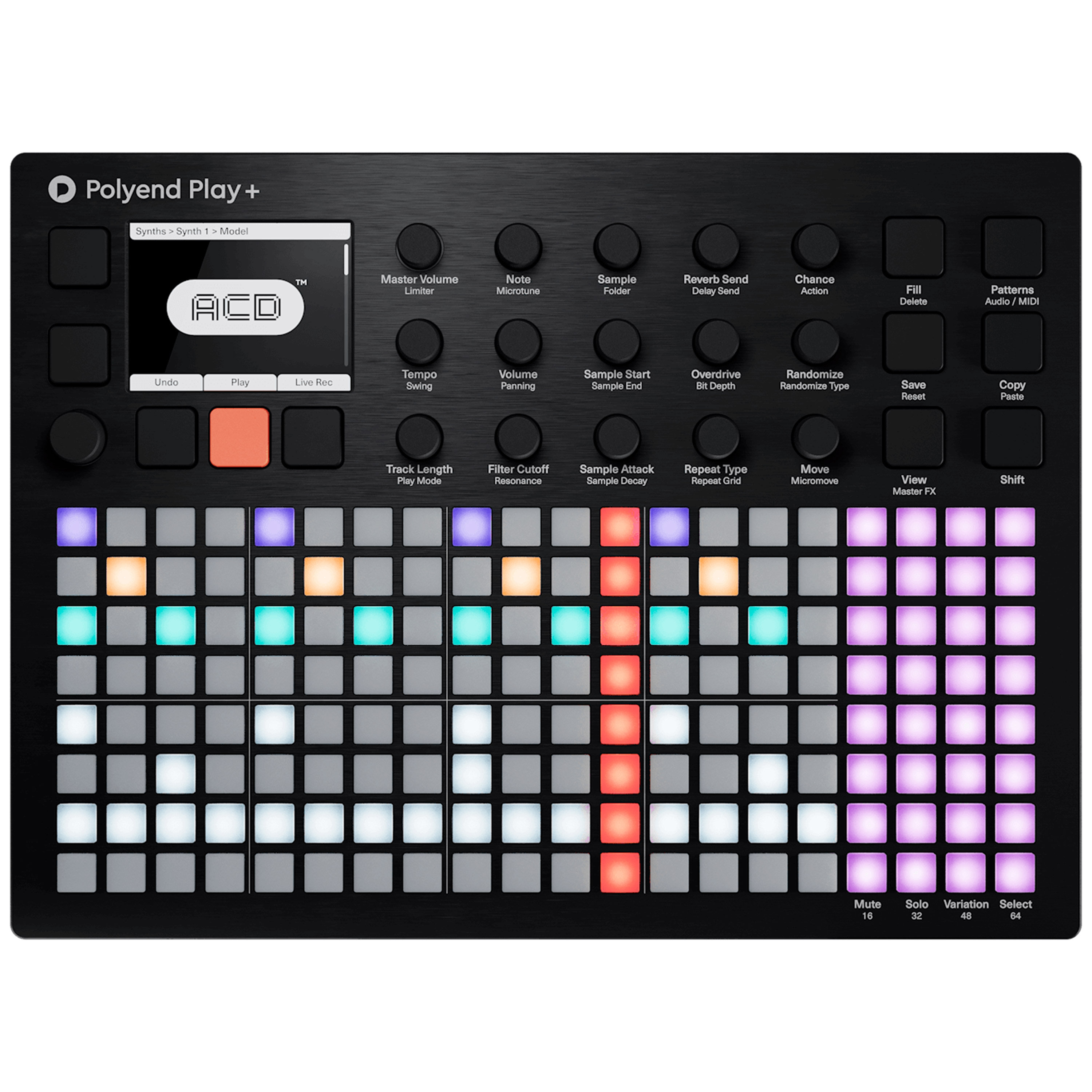 Polyend Play+ - Sampler / grooveBox SonoVente.com