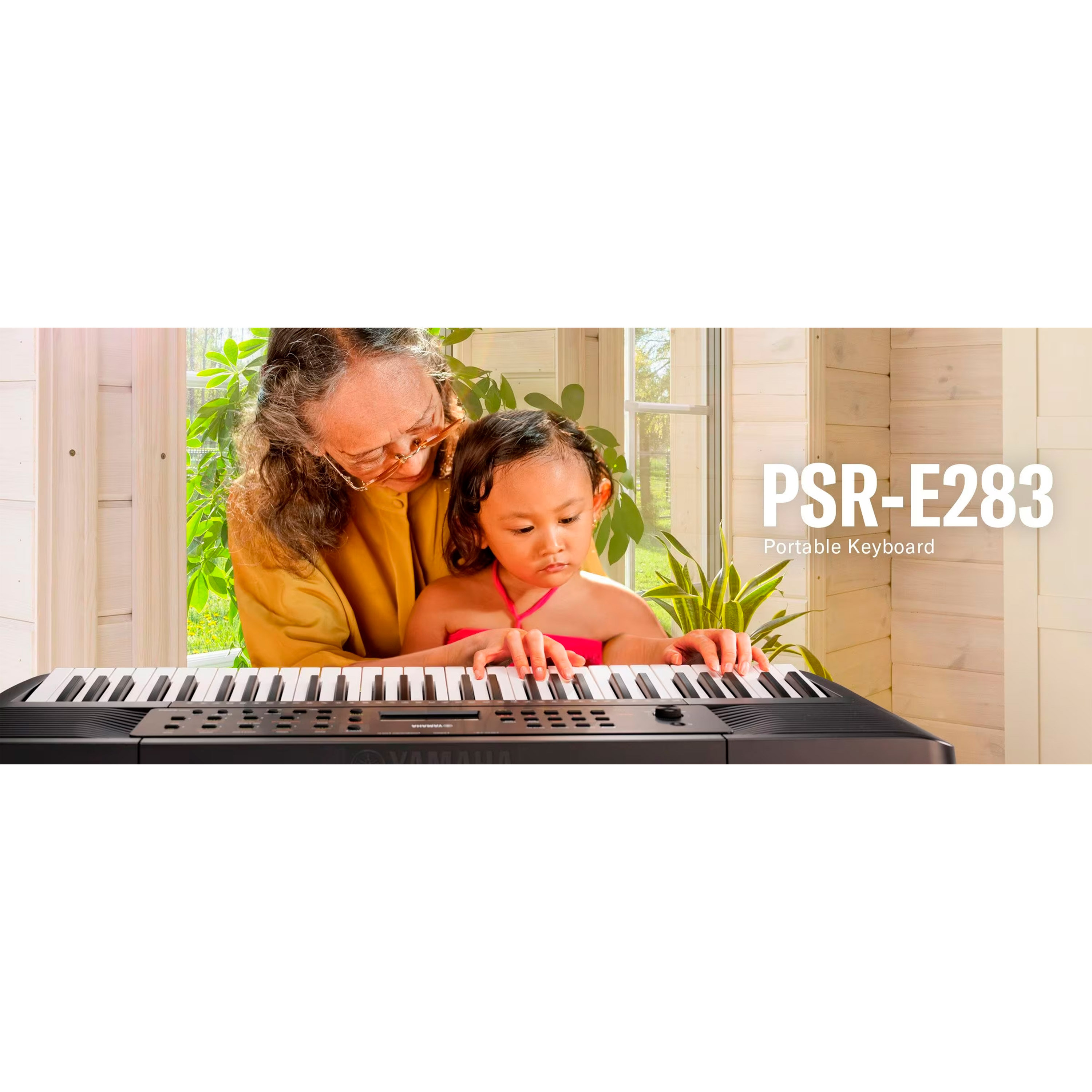 Yamaha PSR-E283 - Clavier toucher dynamique SonoVente.com